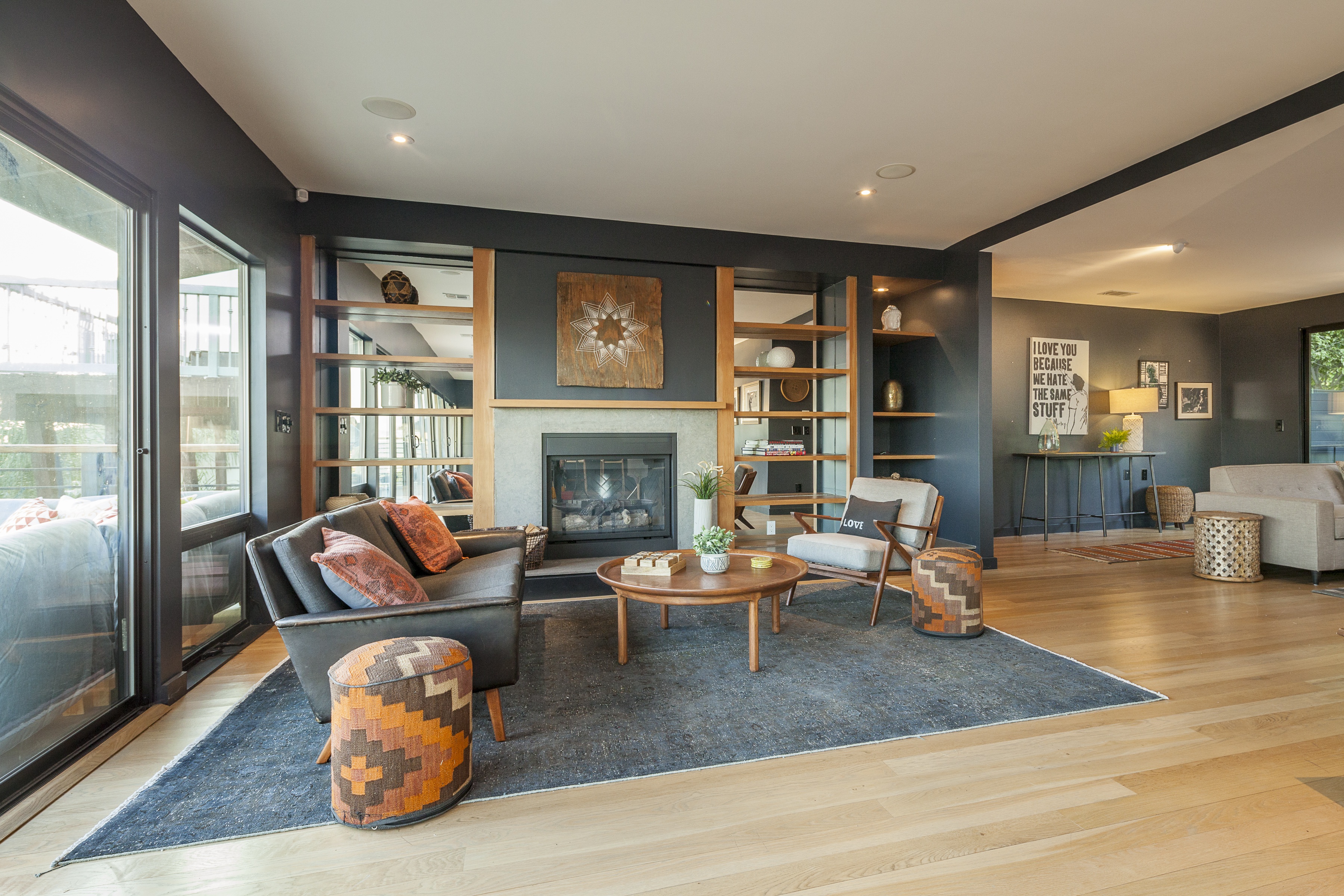 Download Furniture Living Room Man Made Room HD Wallpaper