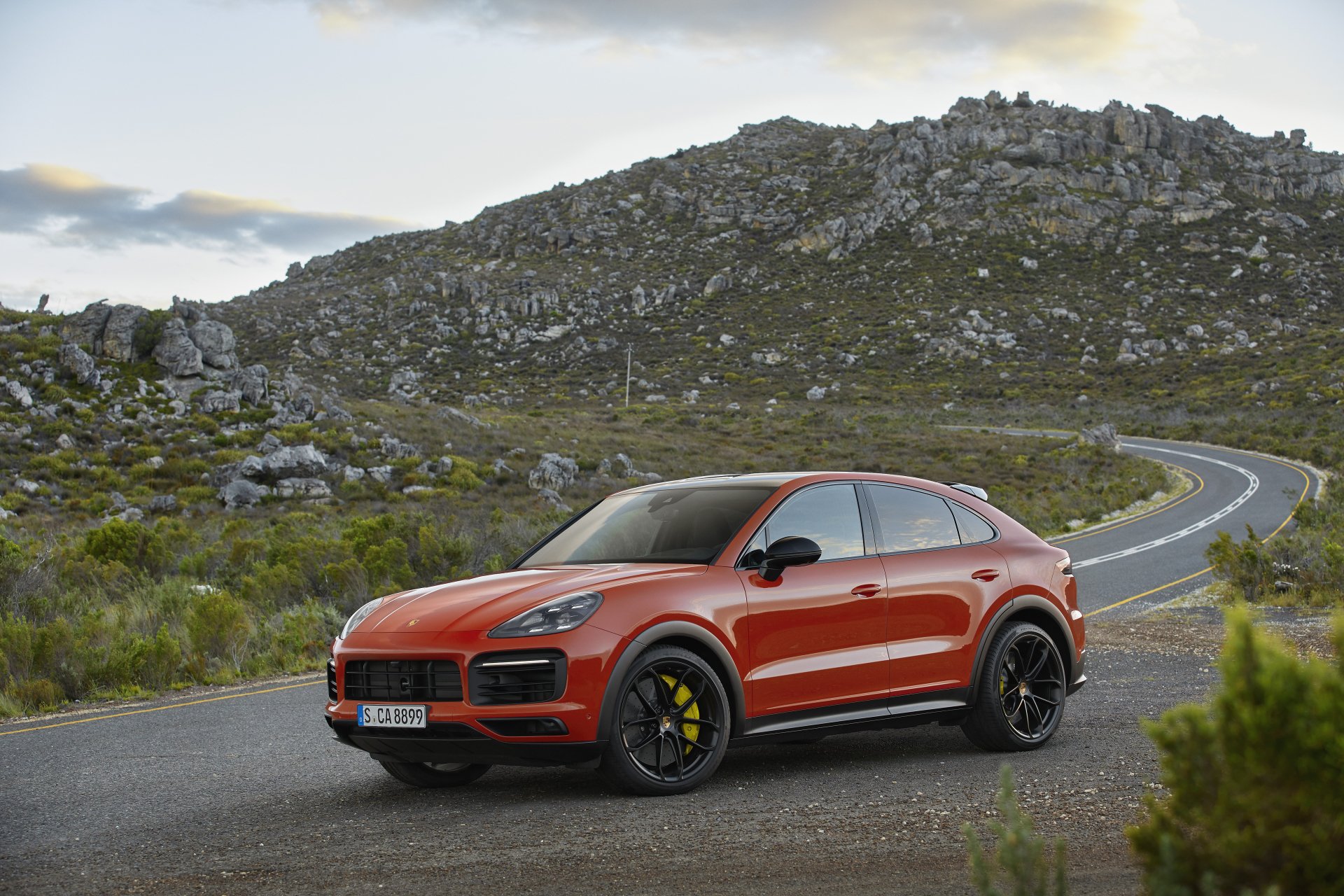 Download SUV Orange Car Car Porsche Vehicle Porsche Cayenne 4k Ultra HD ...