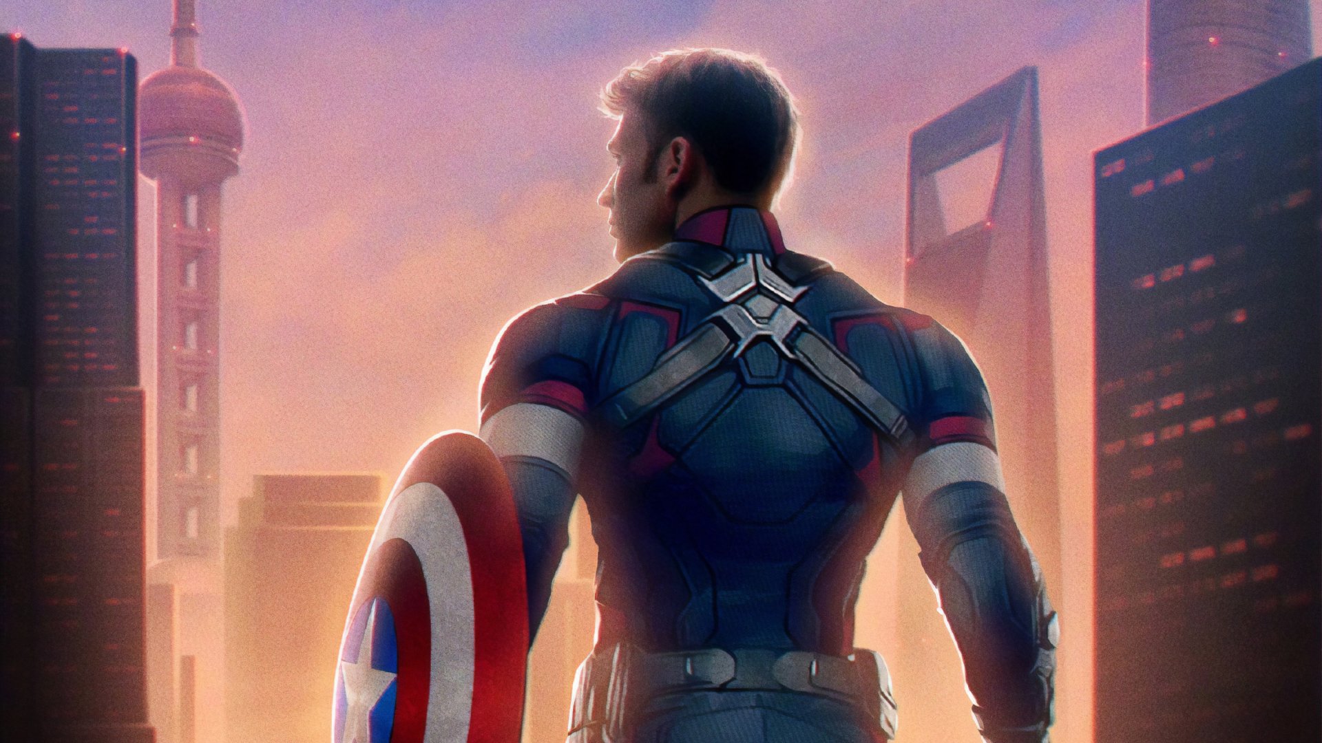 Captain America HD Wallpaper – Chris Evans in Avengers EndGame Epic ...