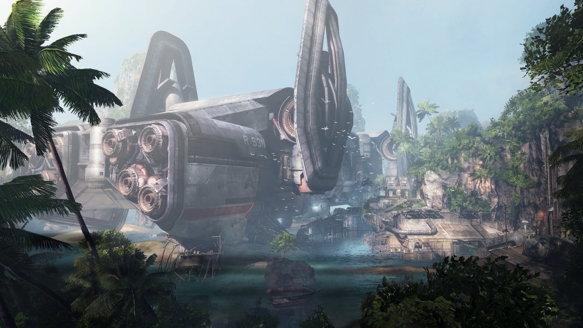 Titanfall 2 HD Wallpaper — Frontier Jungle Dropzone | 1920x1080 ...