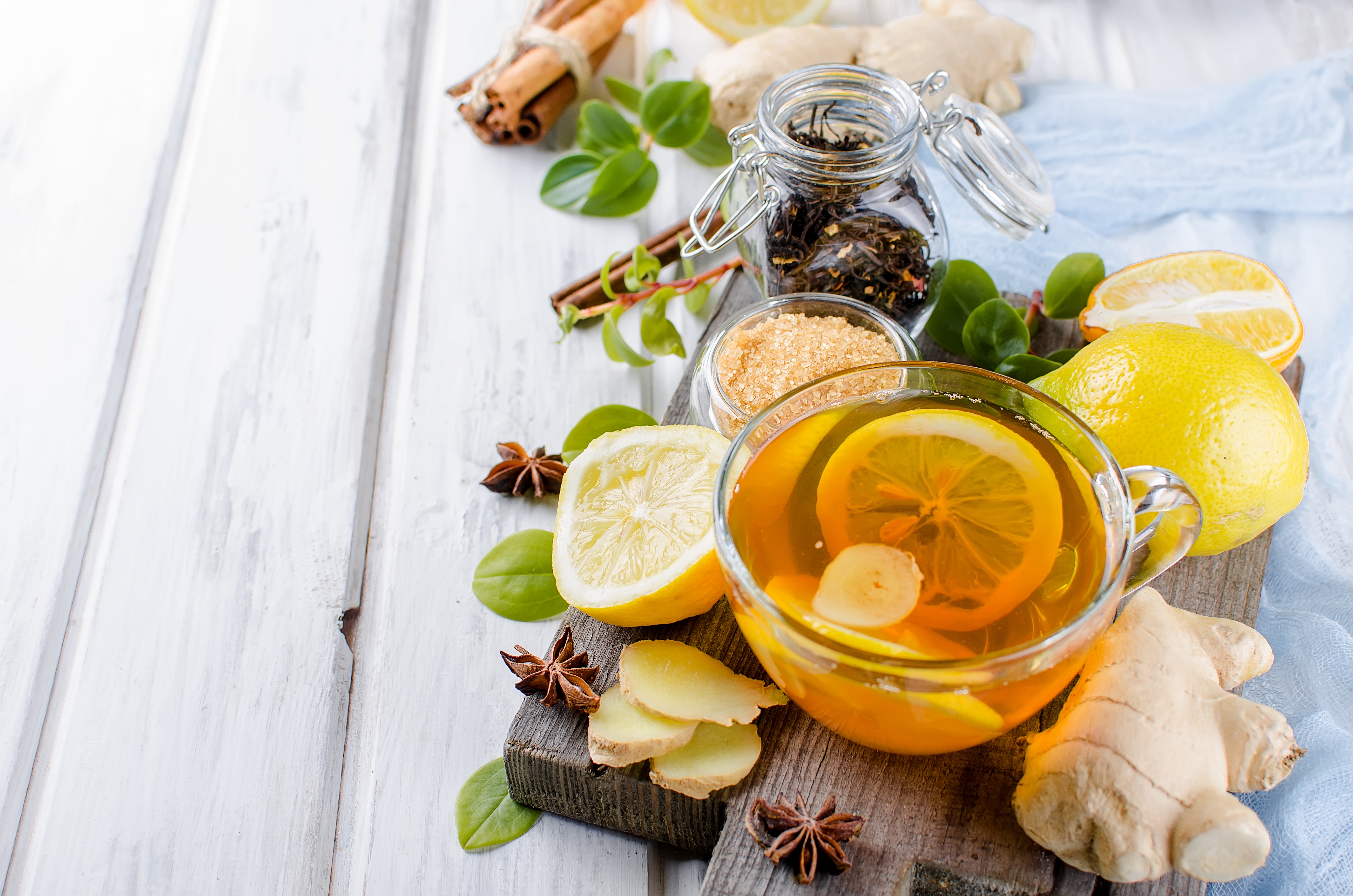 Download Drink Still Life Cup Star Anise Lemon Food Tea 4k Ultra HD ...