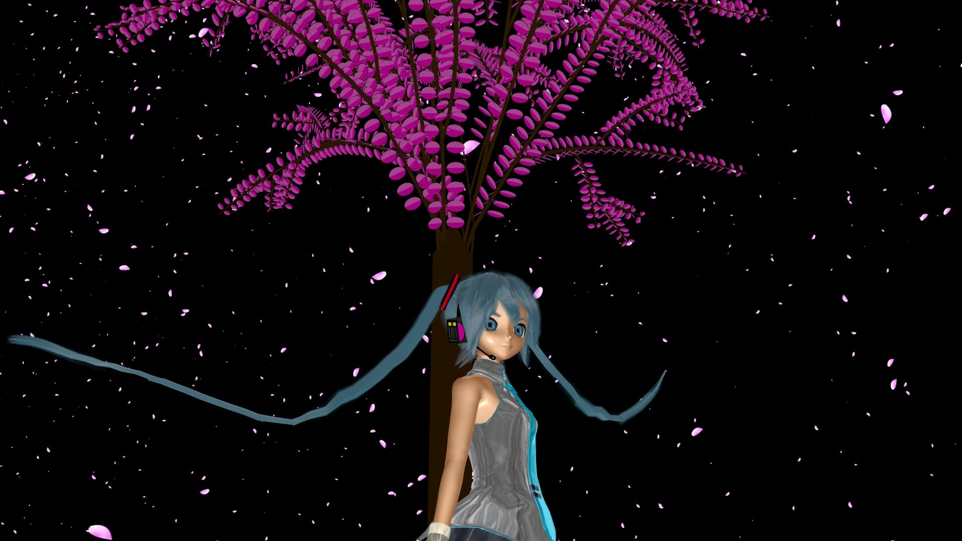 Hatsune Miku - Sakura Rain2# by RL-16 Project