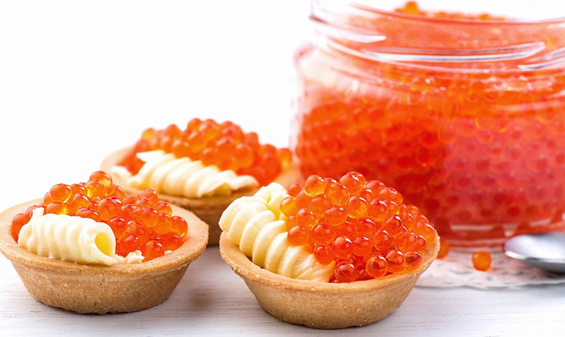 Download Seafood Food Caviar HD Wallpaper