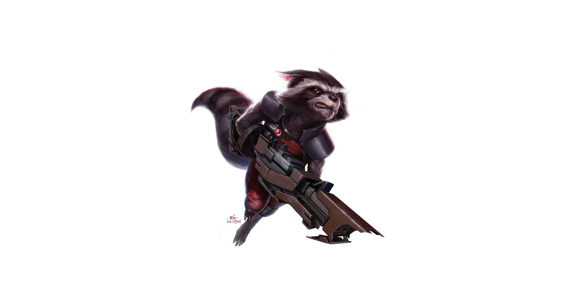 Download Guardians Of The Galaxy Gun Comic Rocket Raccoon HD Wallpaper ...