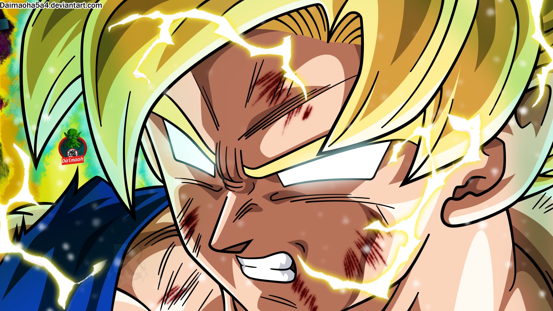 Epic Goku 4K Ultra HD Dragon Ball Z Anime Power Wallpaper by Pablo Riquelme