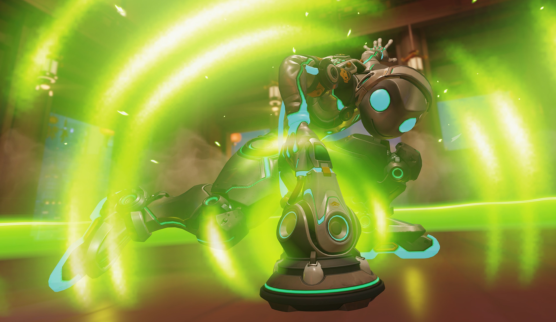 Download Lúcio (Overwatch) Robot Video Game Overwatch HD Wallpaper