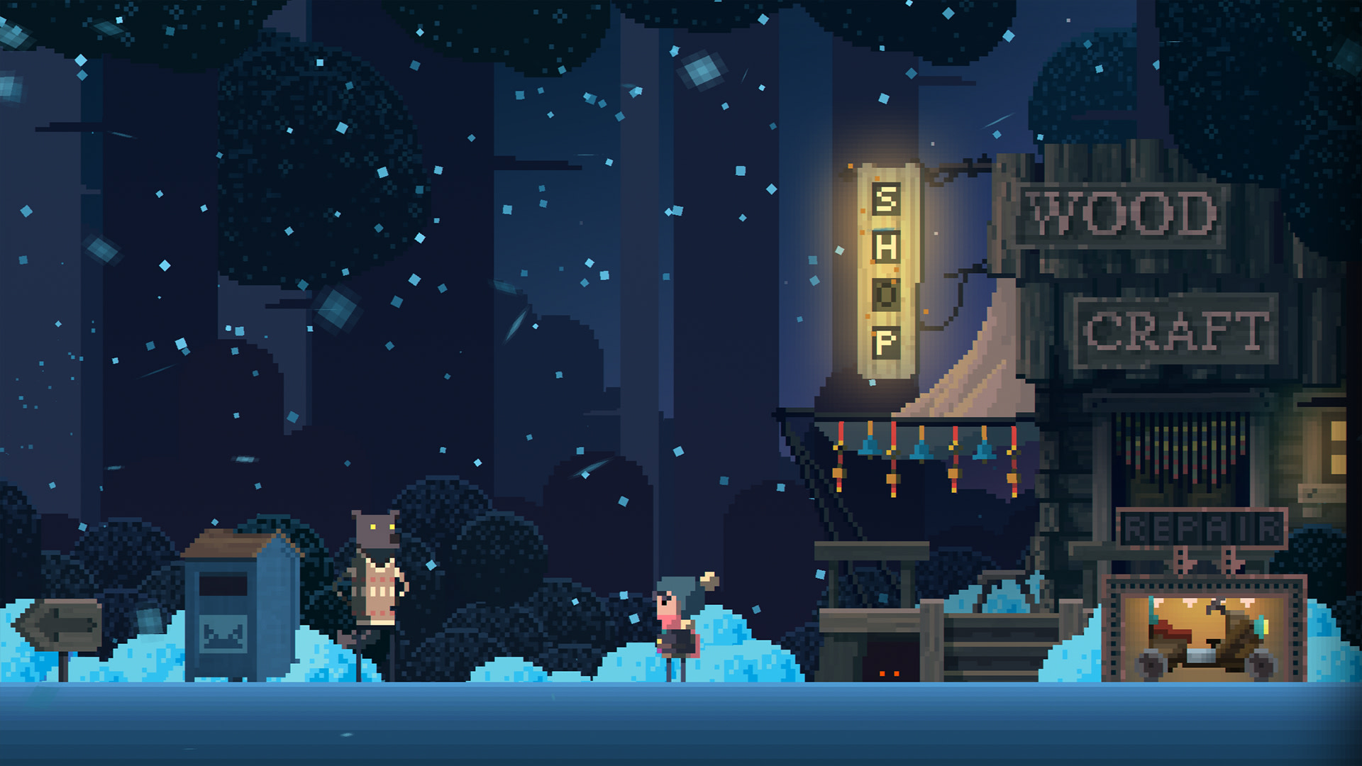 Video Game Summer Catchers HD Wallpaper