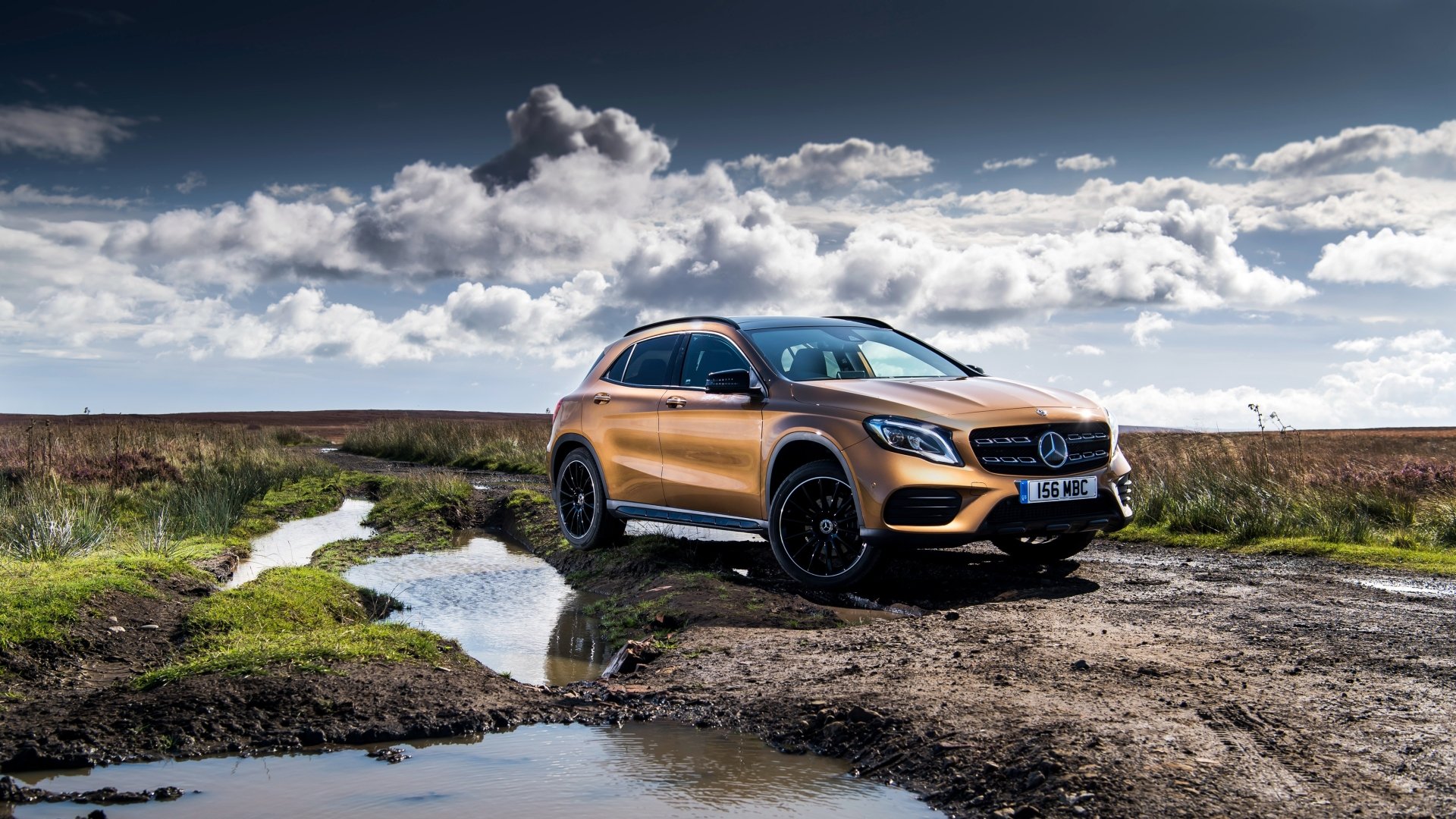 Download Brown Car SUV Car Mercedes-Benz Vehicle Mercedes-Benz GLA ...