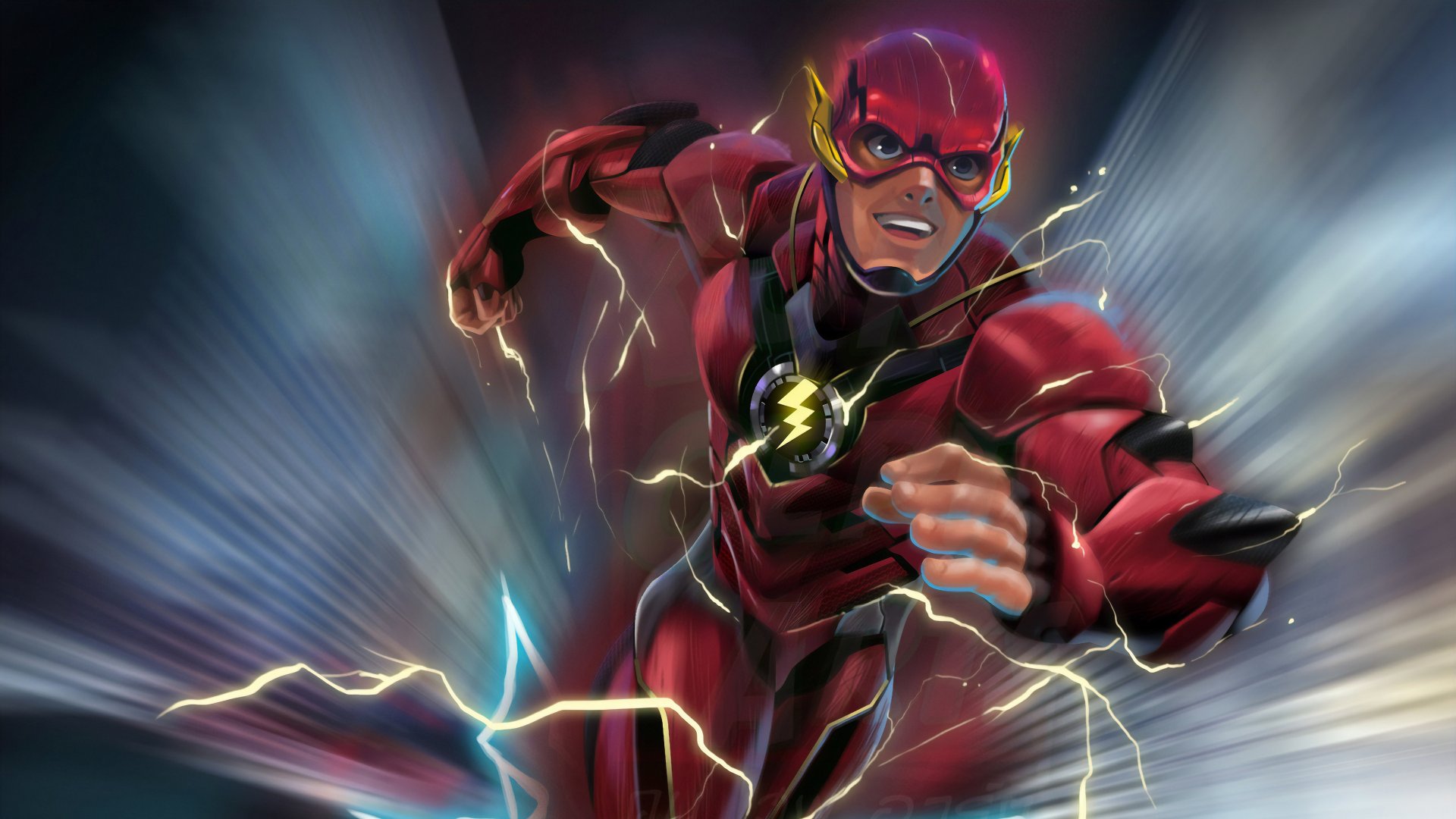 Download Barry Allen Dc Comics Comic Flash 4k Ultra Hd Wallpaper By Tanat Fakon