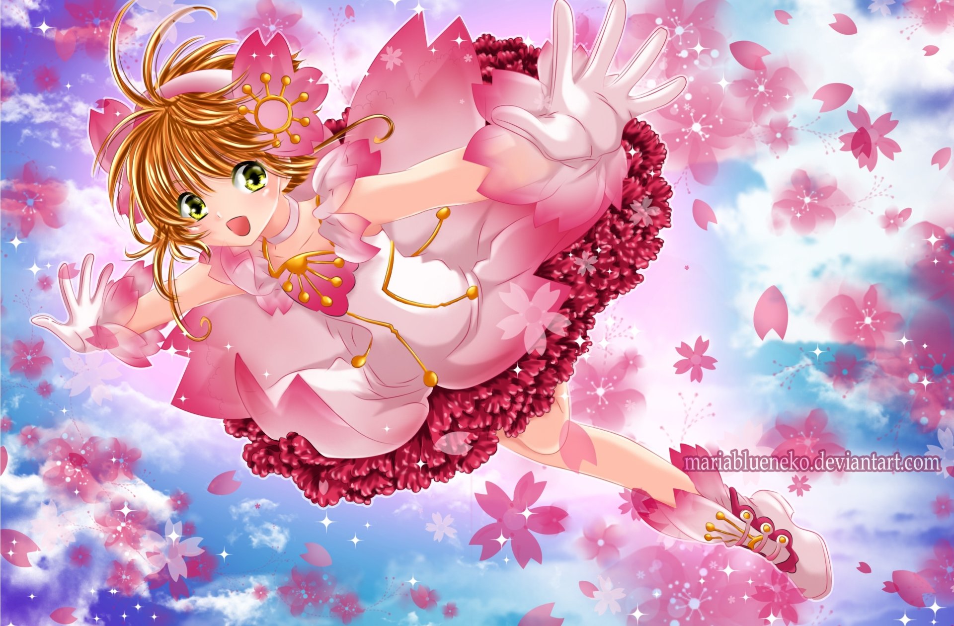 Download Sakura Kinomoto Anime Cardcaptor Sakura HD Wallpaper by ...