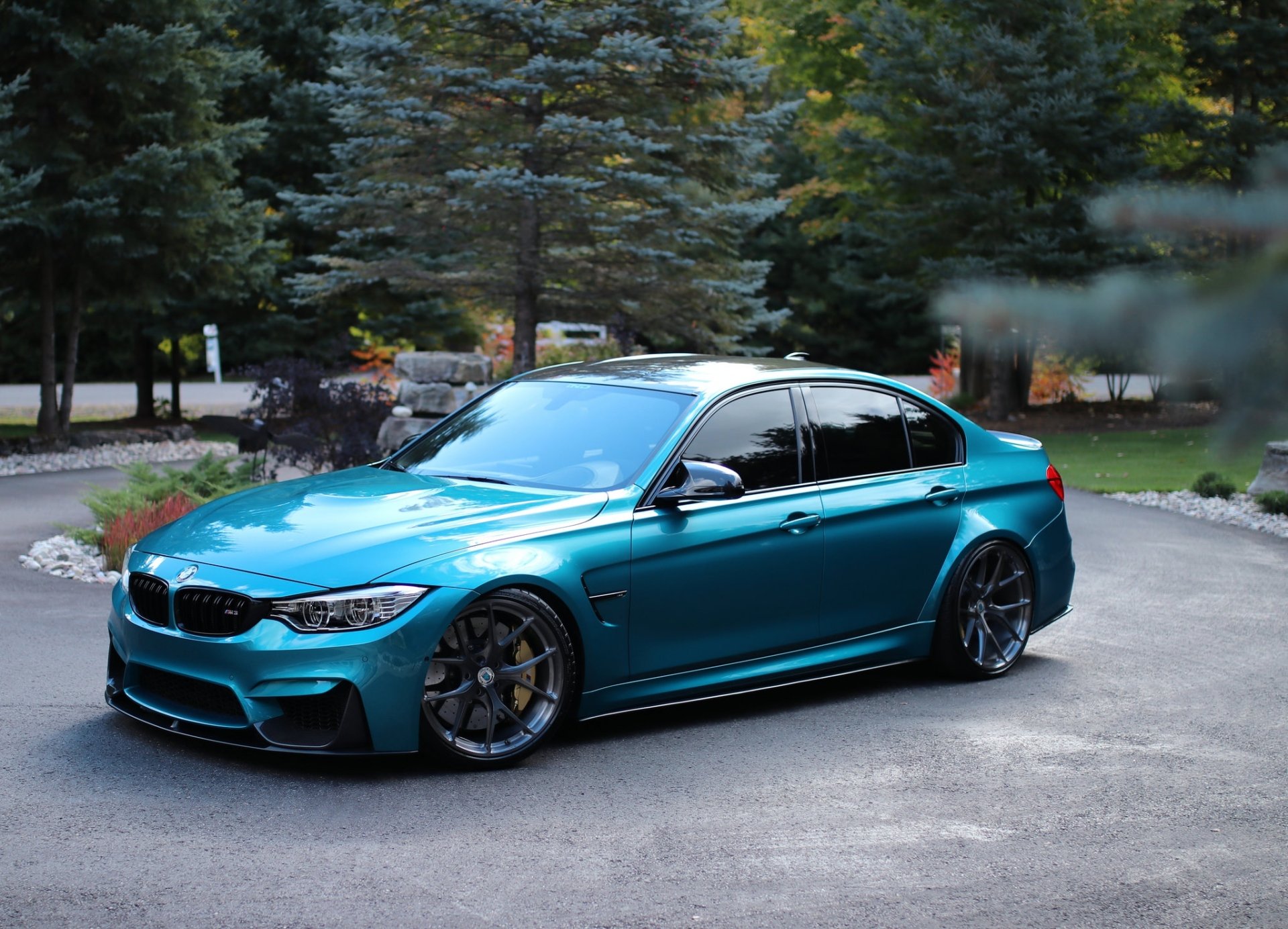 Teal BMW M3 — HD Car Wallpaper (Performance Sedan) | 2048x1476 ...