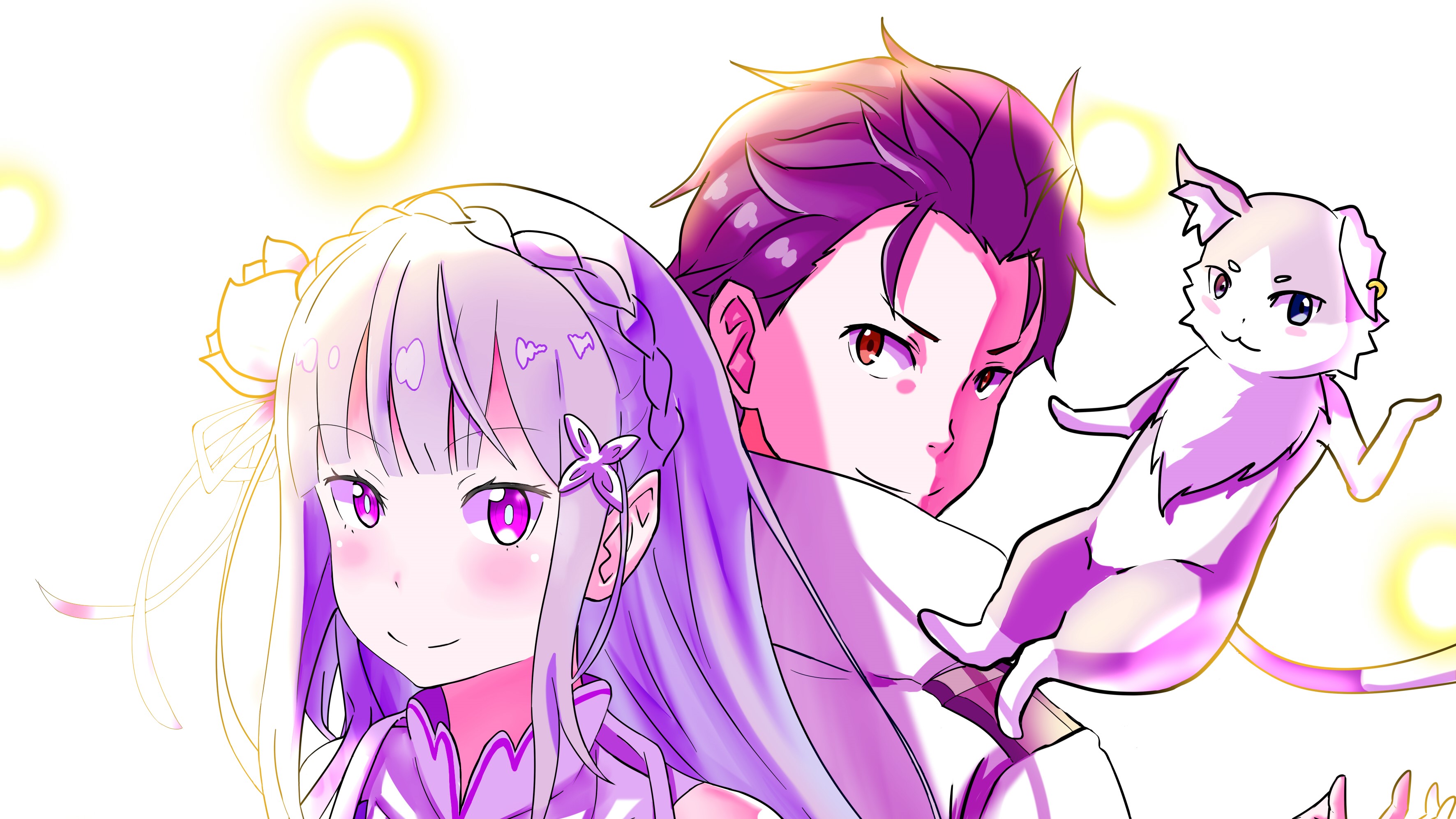 Download Pack (Re:ZERO) Emilia (Re:ZERO) Subaru Natsuki Anime Re:Zero ...