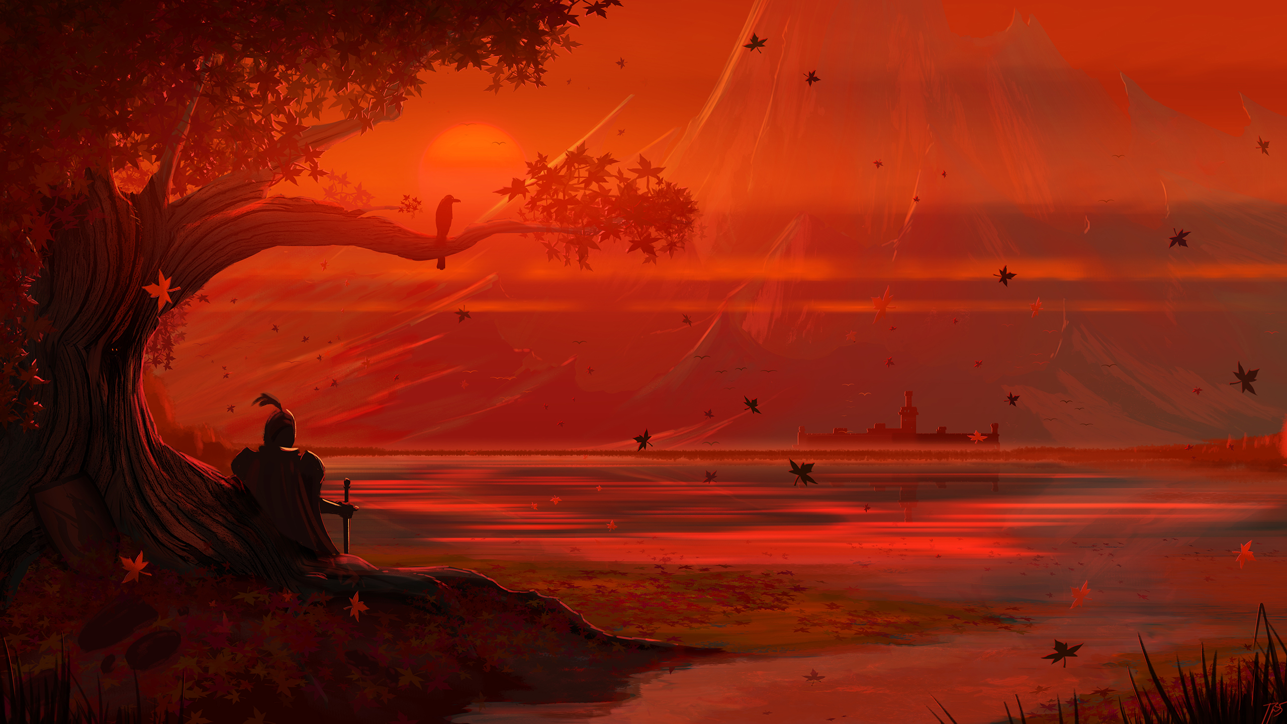 Download Landscape Warrior Fantasy Knight Fantasy Warrior Fantasy ...