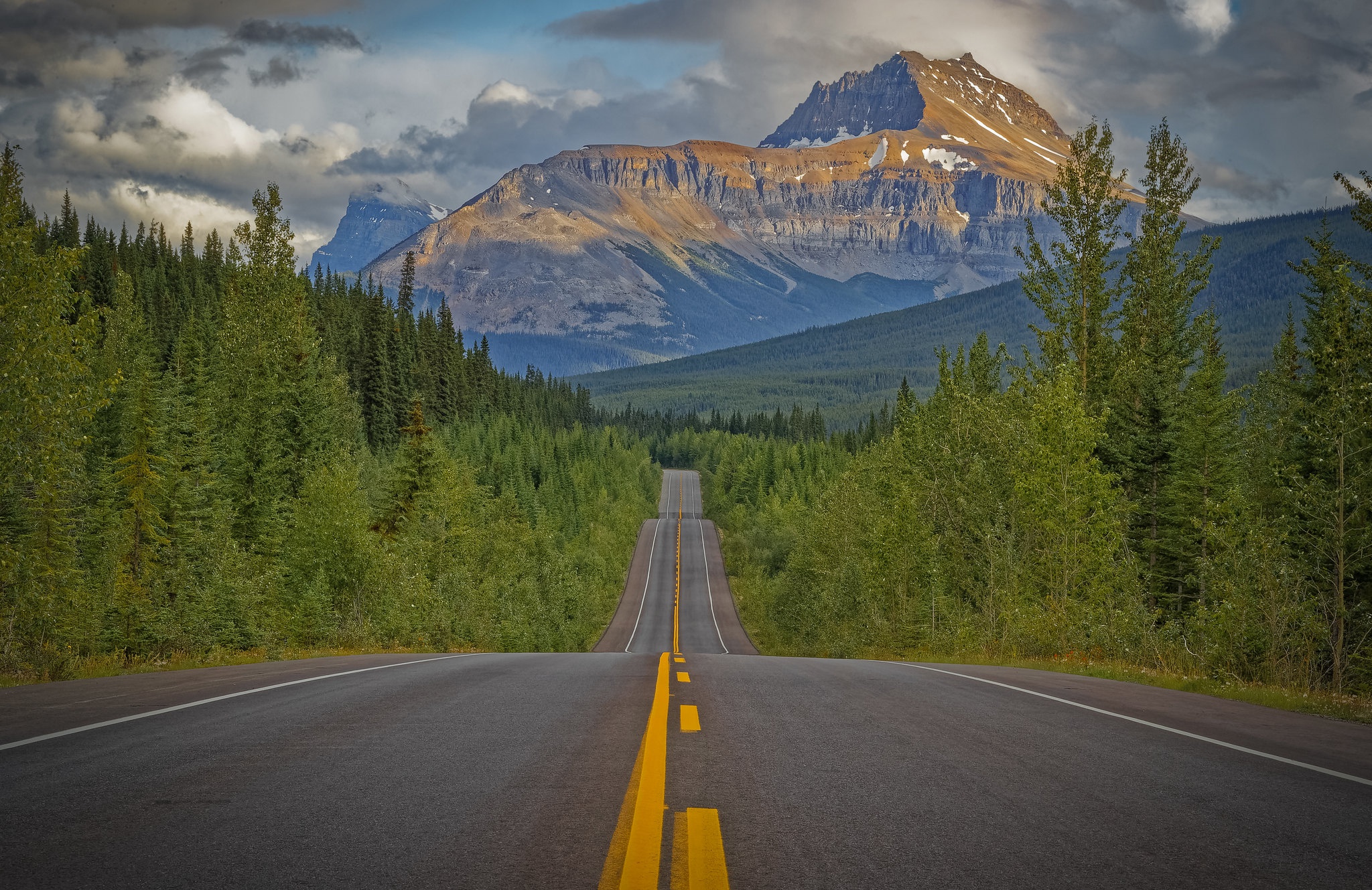 Man Made Road HD Wallpaper