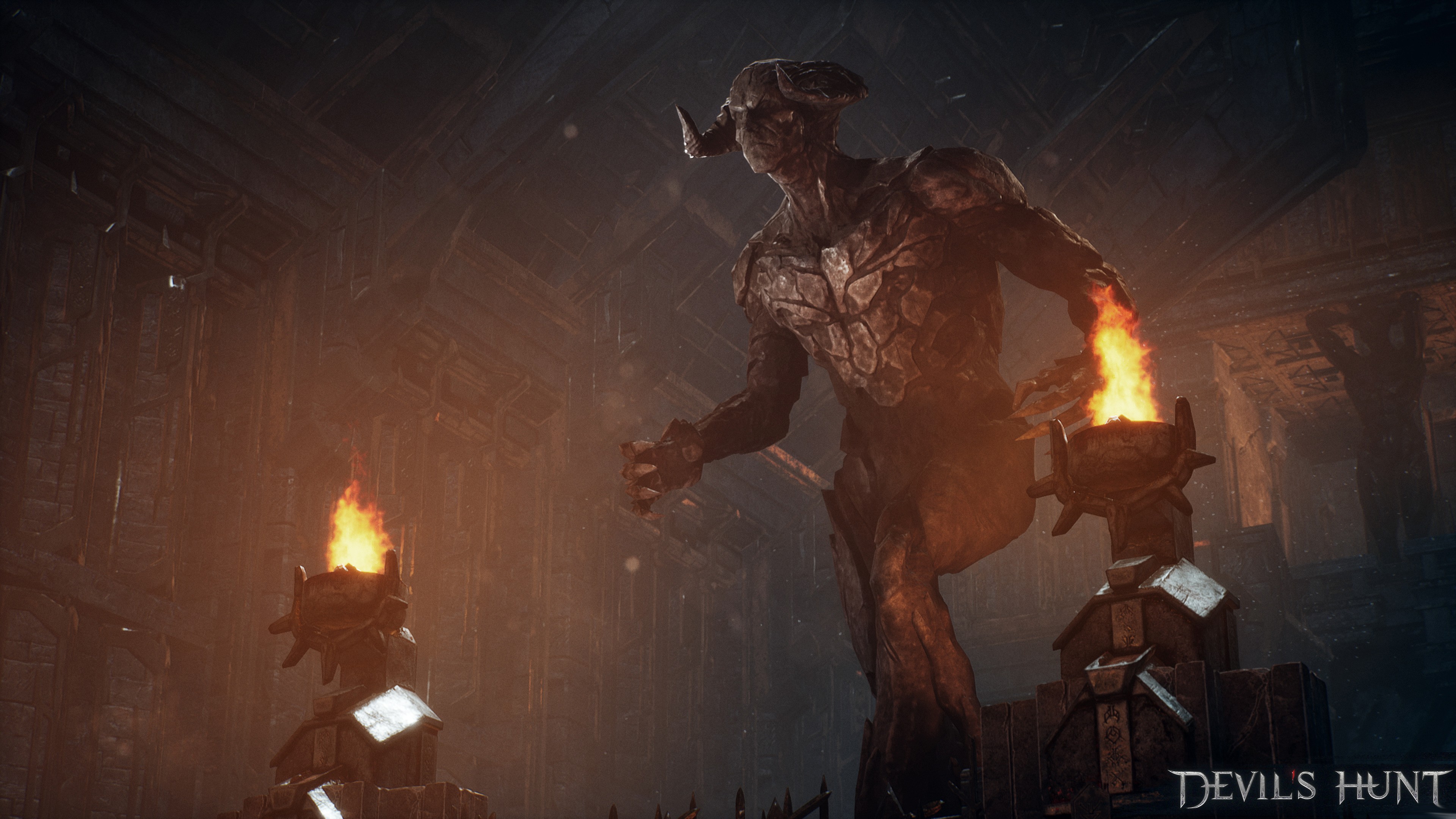 Download Video Game Devil's Hunt 4k Ultra HD Wallpaper
