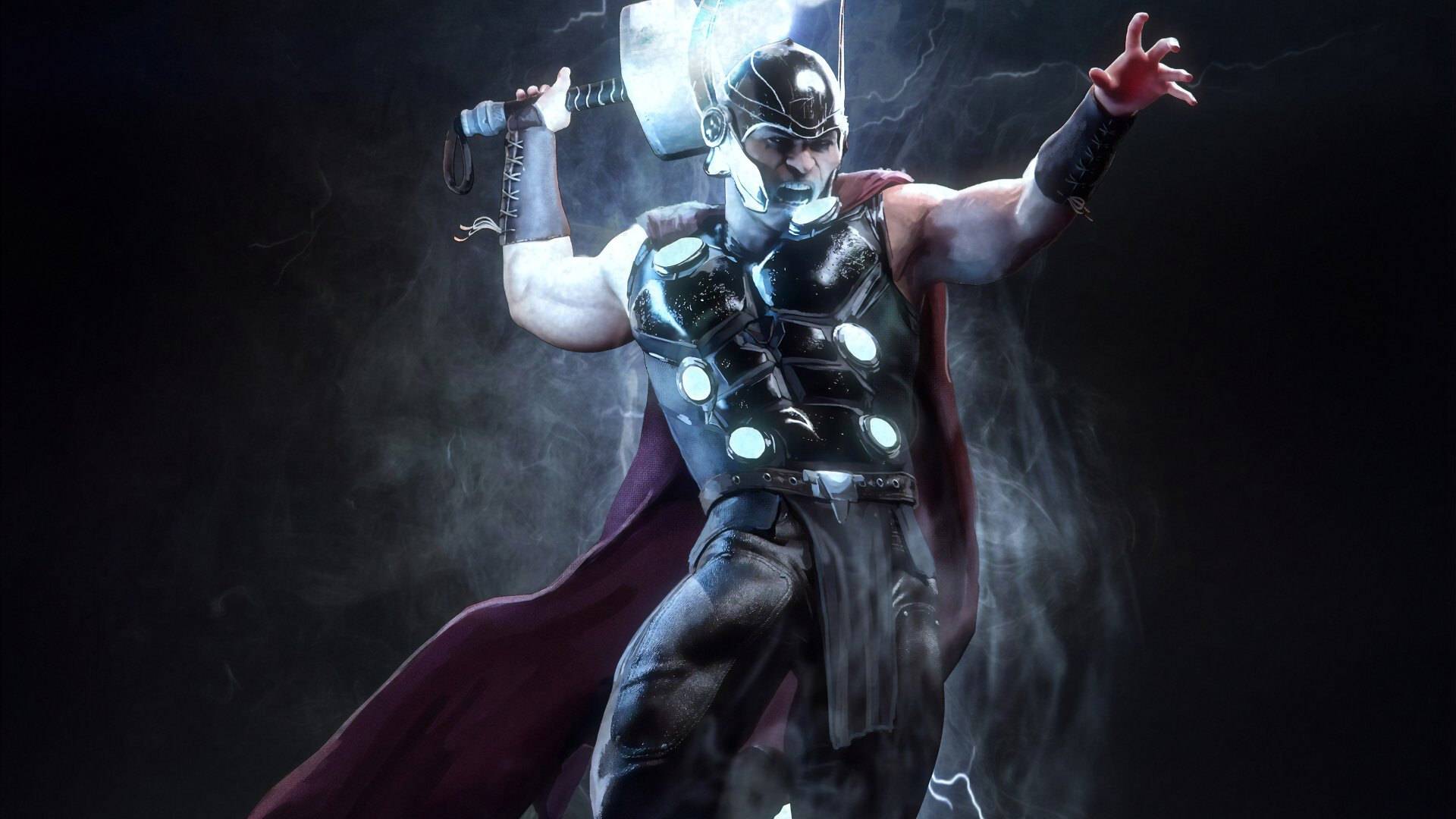 Download Comic Thor 4k Ultra HD Wallpaper by Charles Logan