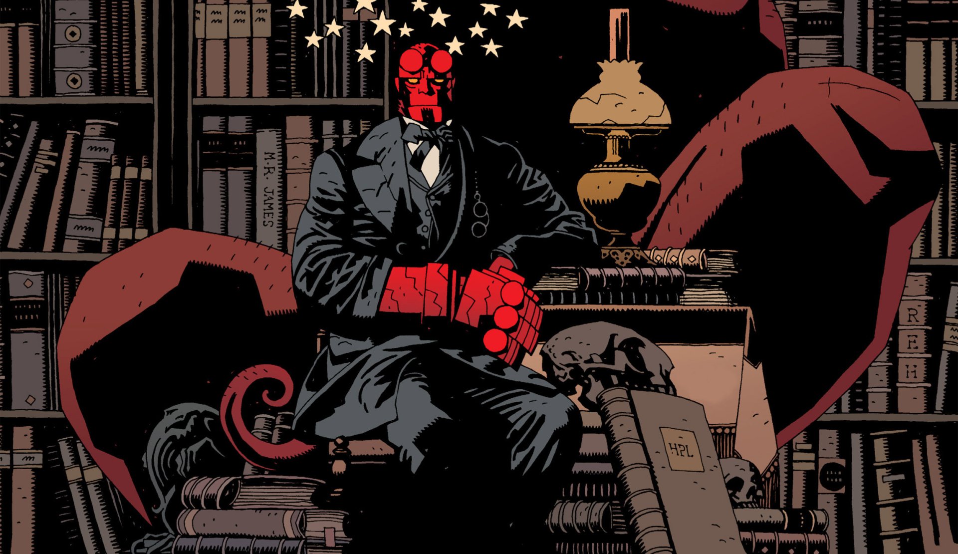 Download Comic Hellboy HD Wallpaper