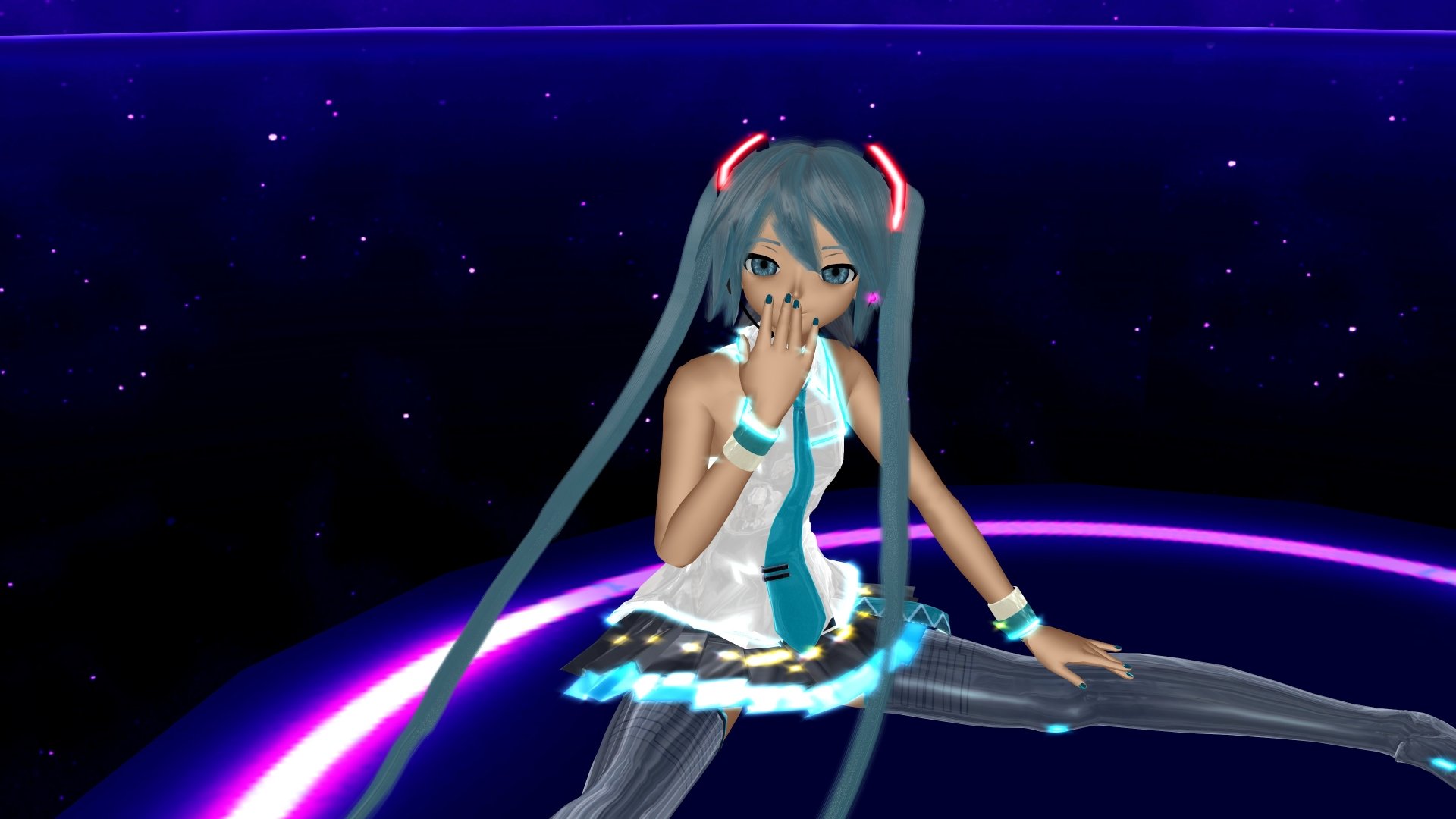 Hatsune Miku - Hi! by RL-16 Project | 3840x2160 | Wallpaper Abyss