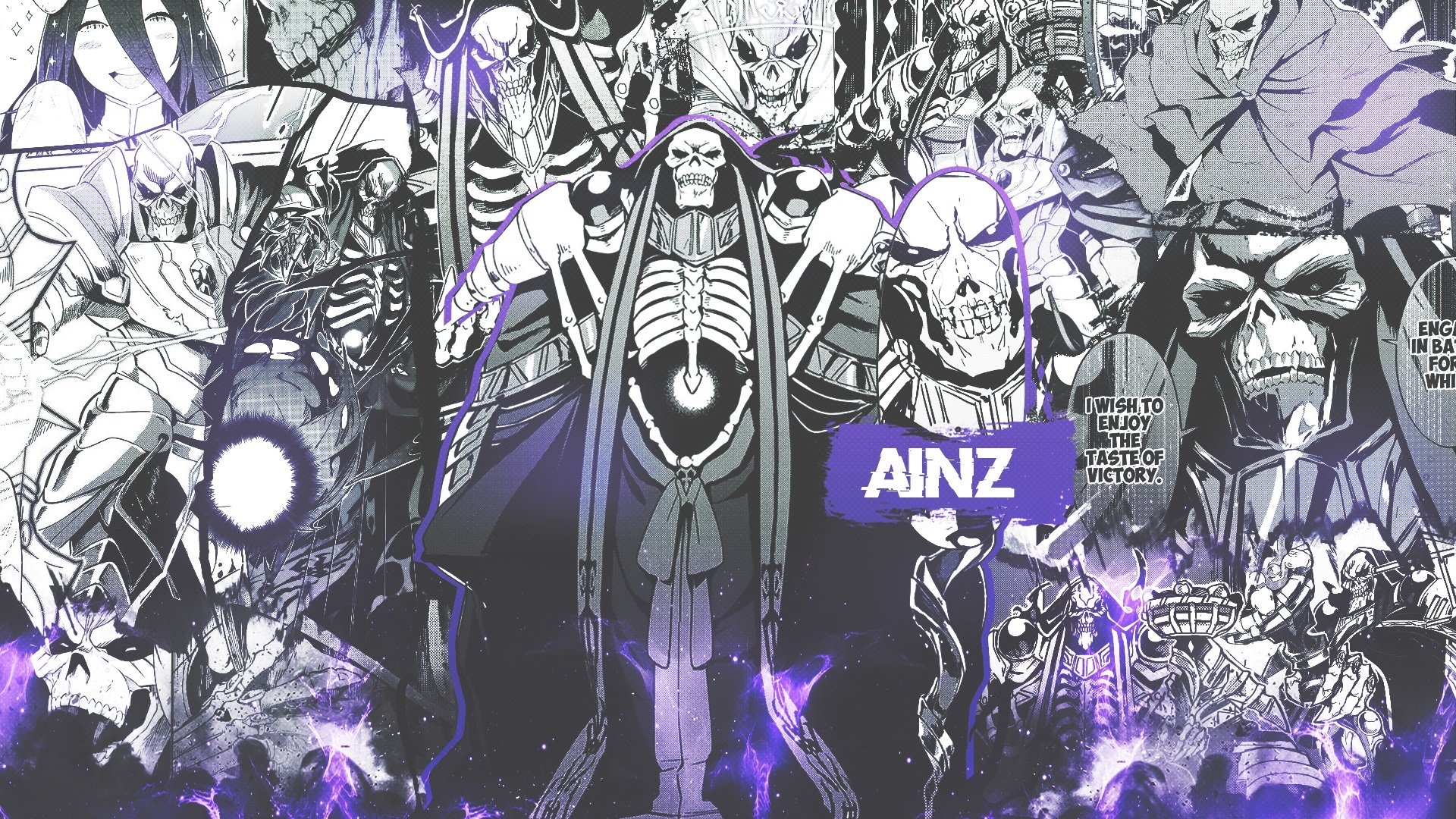 Overlord Ainz Ooal Gown Anime HD Wallpaper by DinocoZero
