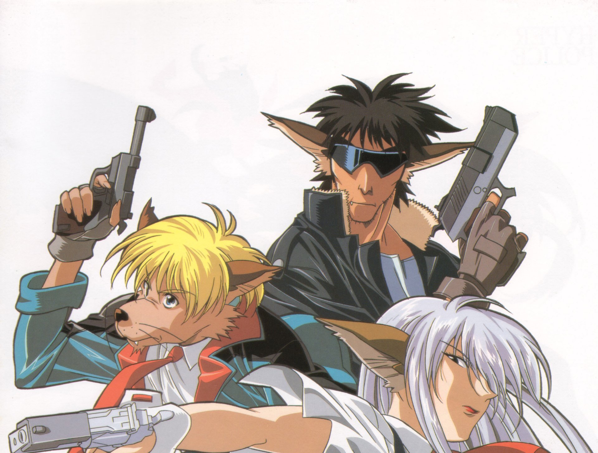 Download Anime Hyper Police HD Wallpaper