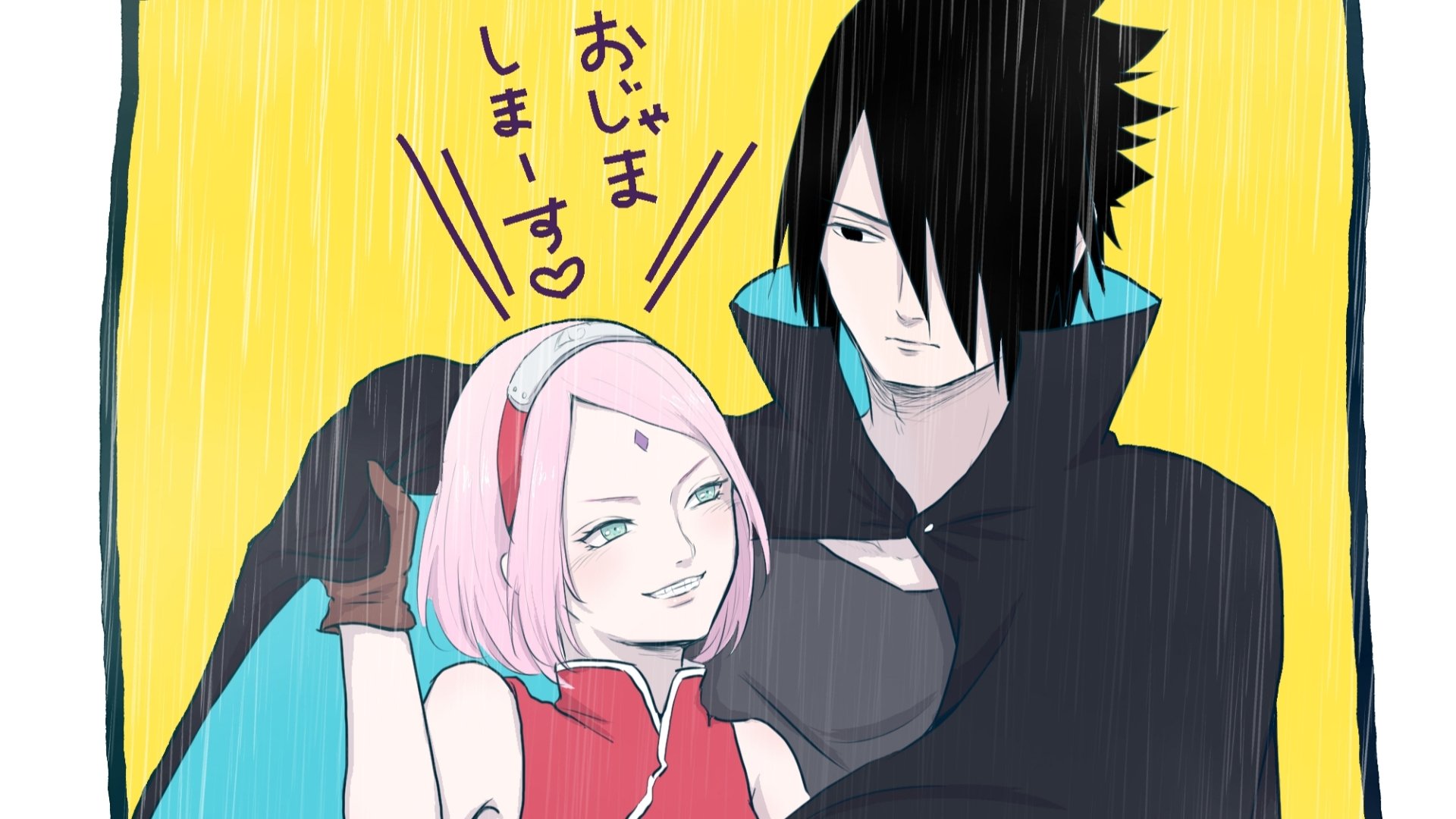 Download Sakura Haruno Sasuke Uchiha Anime Naruto Hd Wallpaper