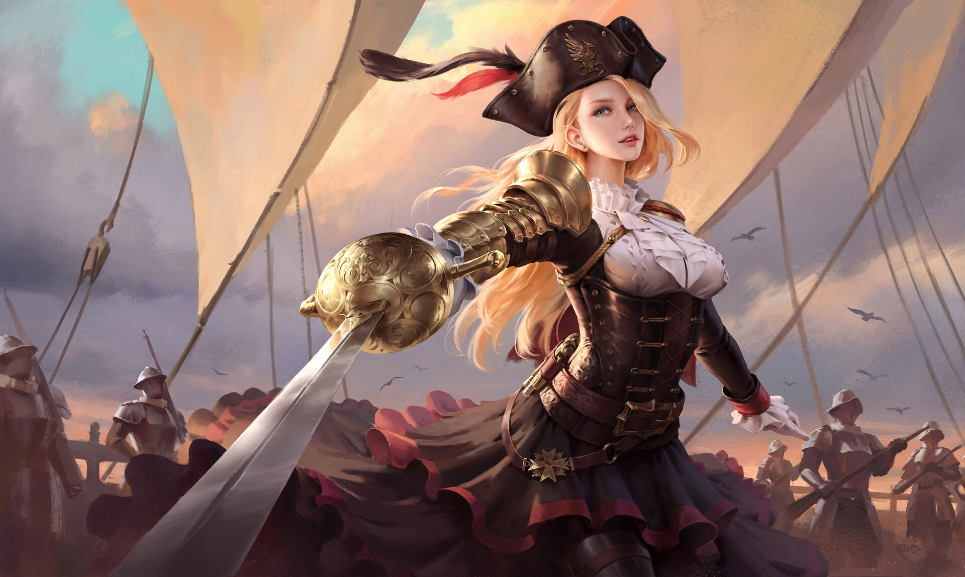 Fantasy Pirate Queen: HD Adventure on the High Seas by Wenfei Ye