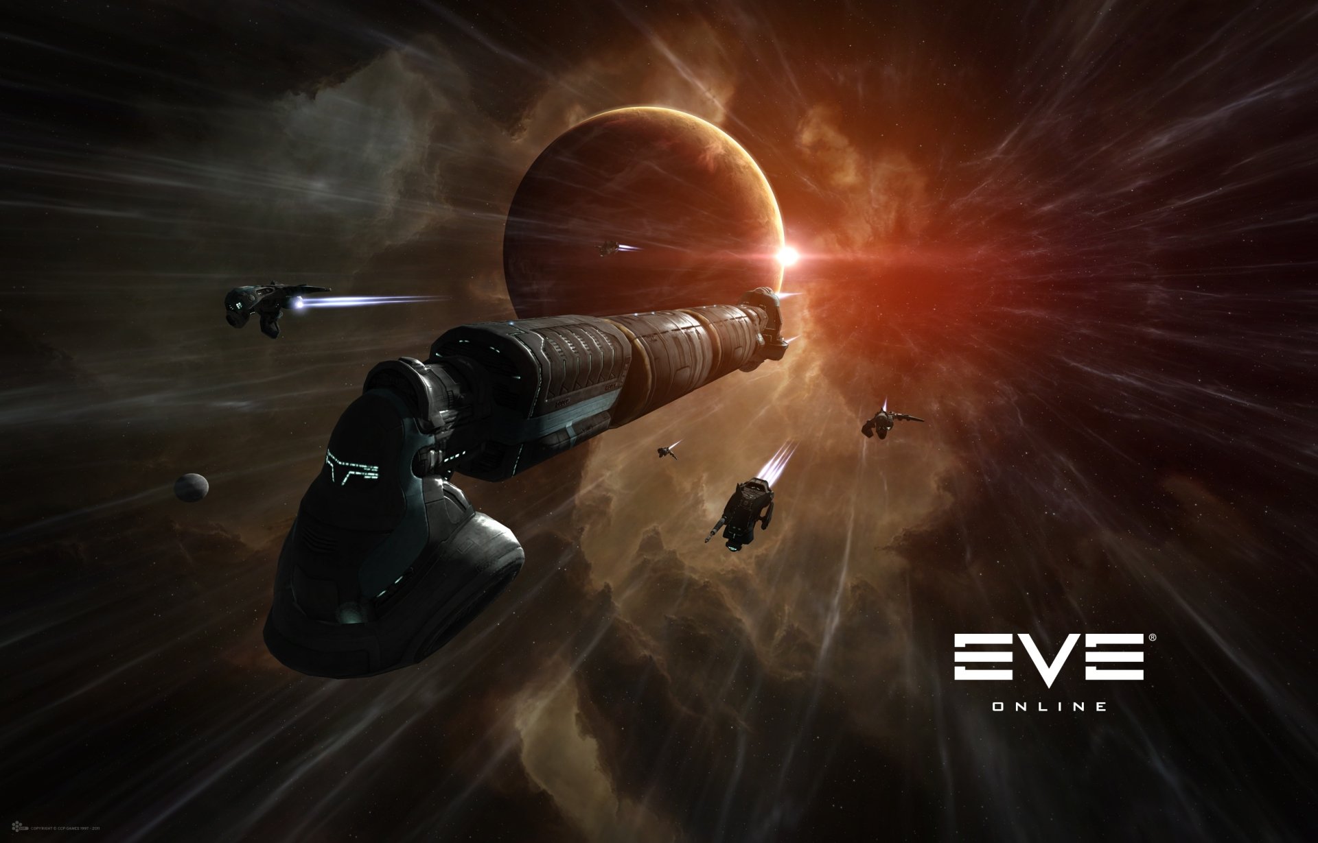 Download Planet Spaceship Space Video Game EVE Online HD Wallpaper