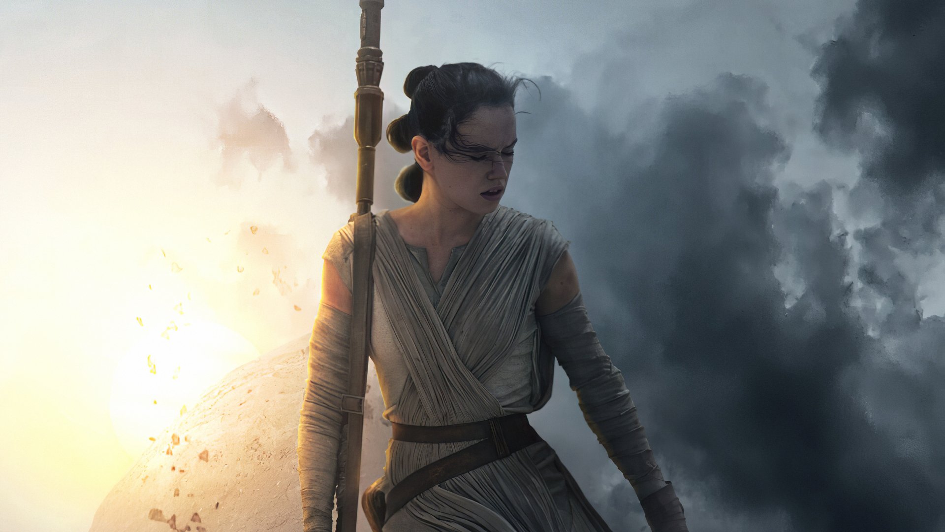 Download Rey (Star Wars) Star Wars Movie Star Wars: The Rise Of Skywalker 4k Ultra HD Wallpaper ...