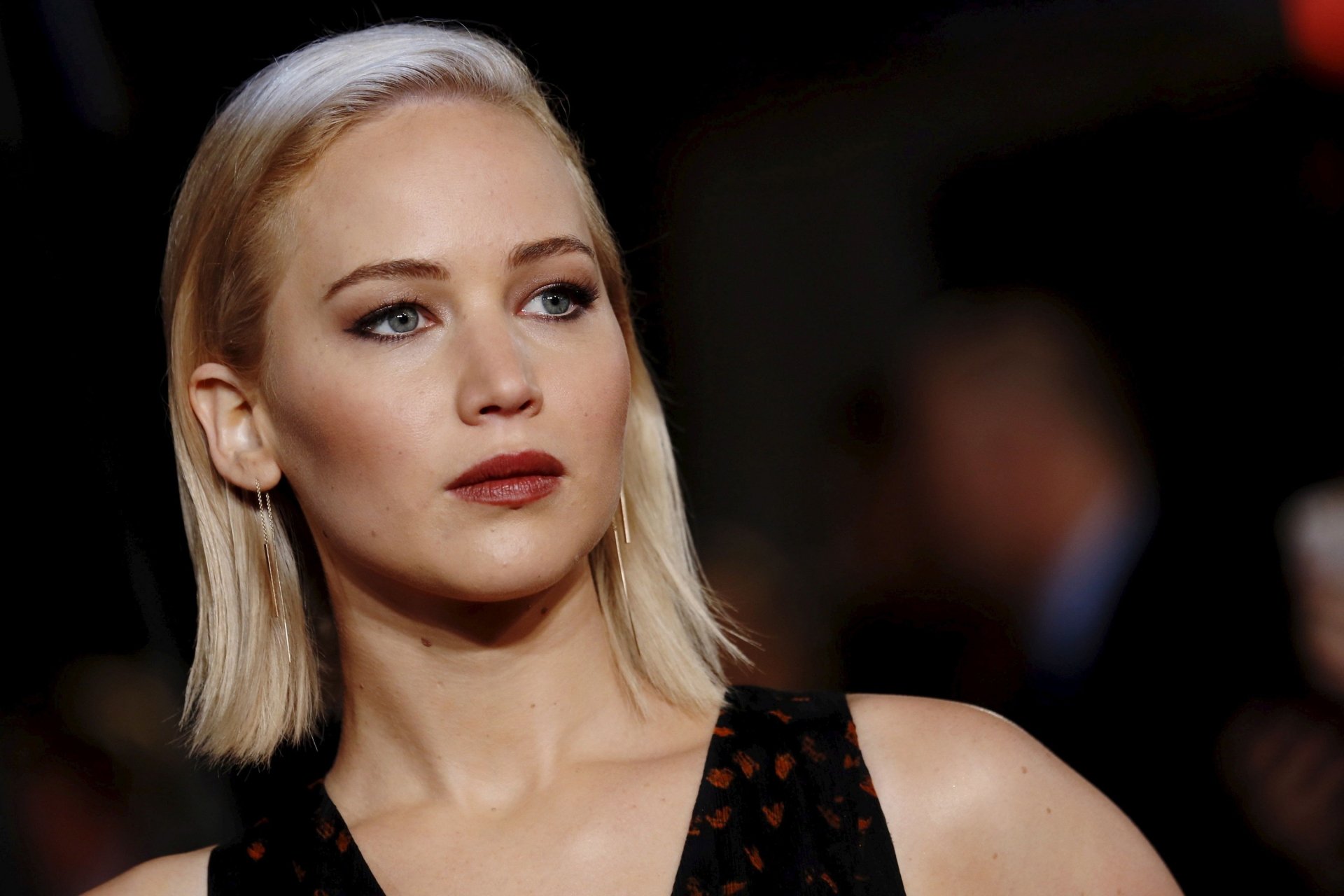 Download Blue Eyes Blonde Lipstick Face American Actress Celebrity ...
