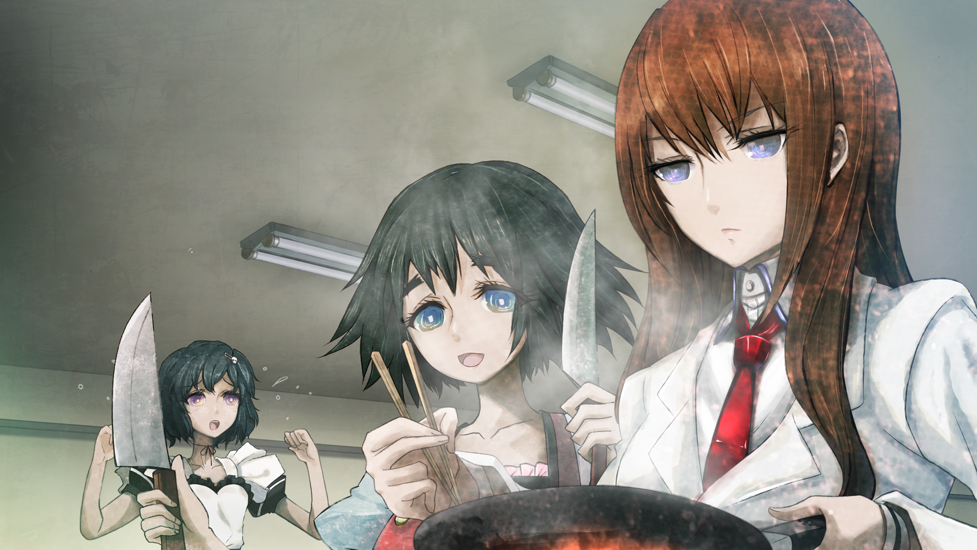 Download Ruka Urushibara Kurisu Makise Mayuri Shiina Anime Steins;Gate ...