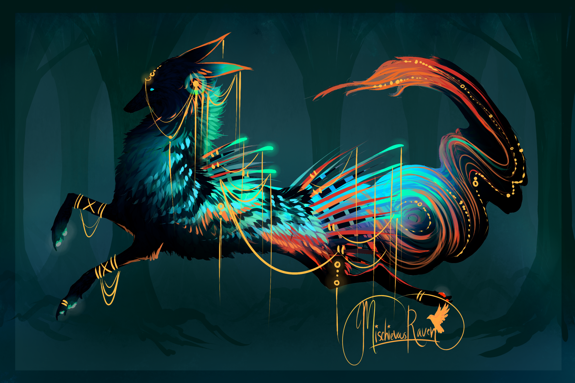 Download Fantasy Creature HD Wallpaper by MischievousRaven