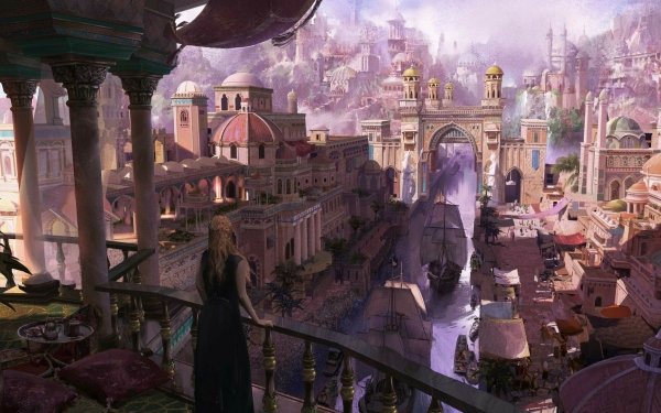 Cloud City of Atlas HD Wallpaper | Background Image | 1920x1200 | ID ...