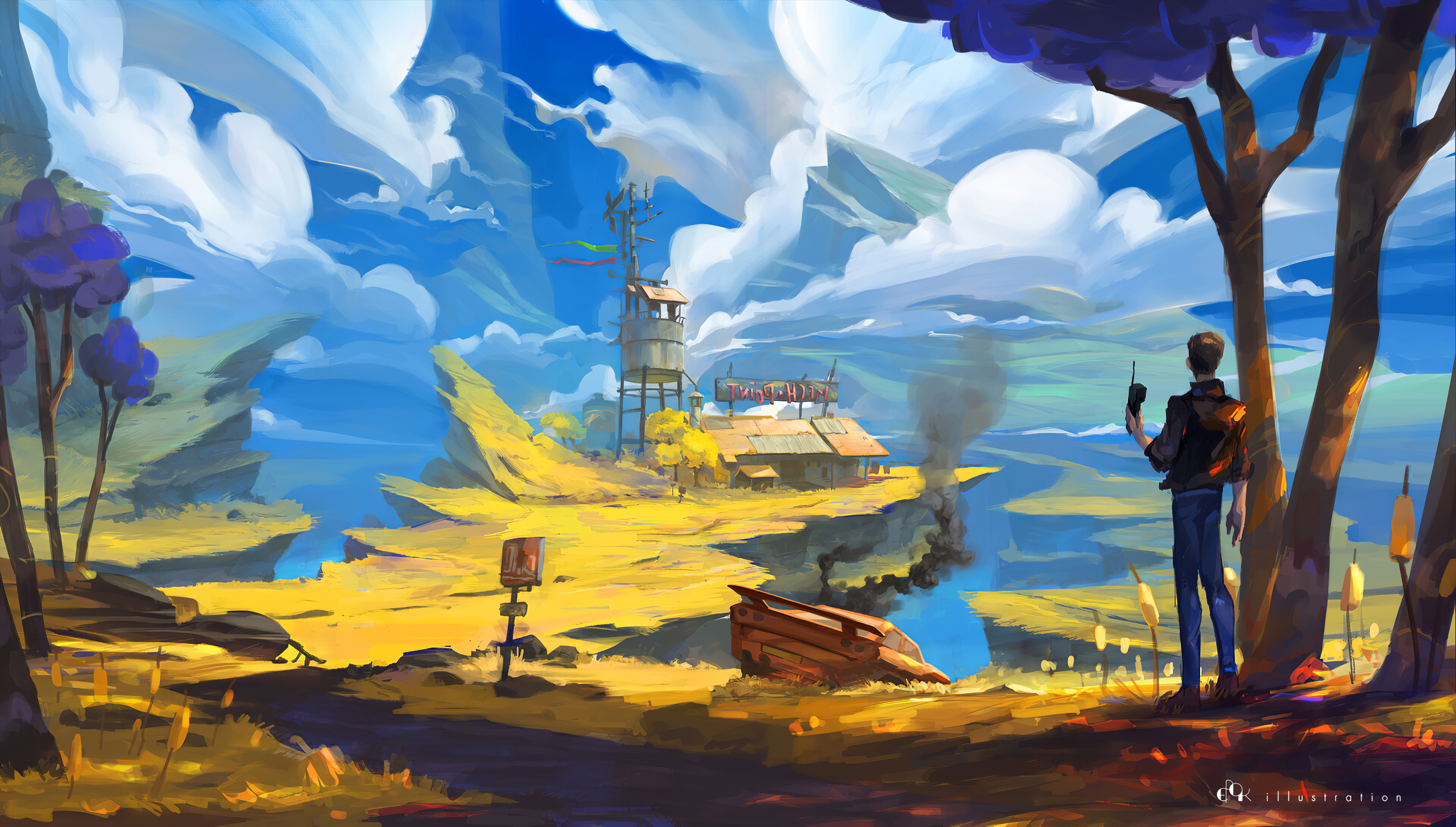 4K Ultra HD Fantasy Landscape: Vibrant Worlds Beyond Reality by Killian ...