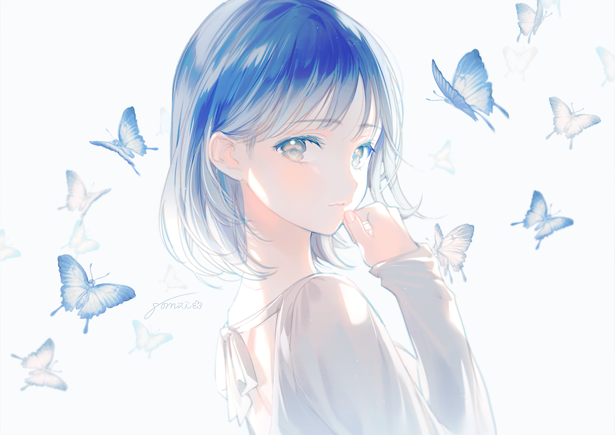 Blue Anime Aesthetic Pfp Anime Wallpaper Hd