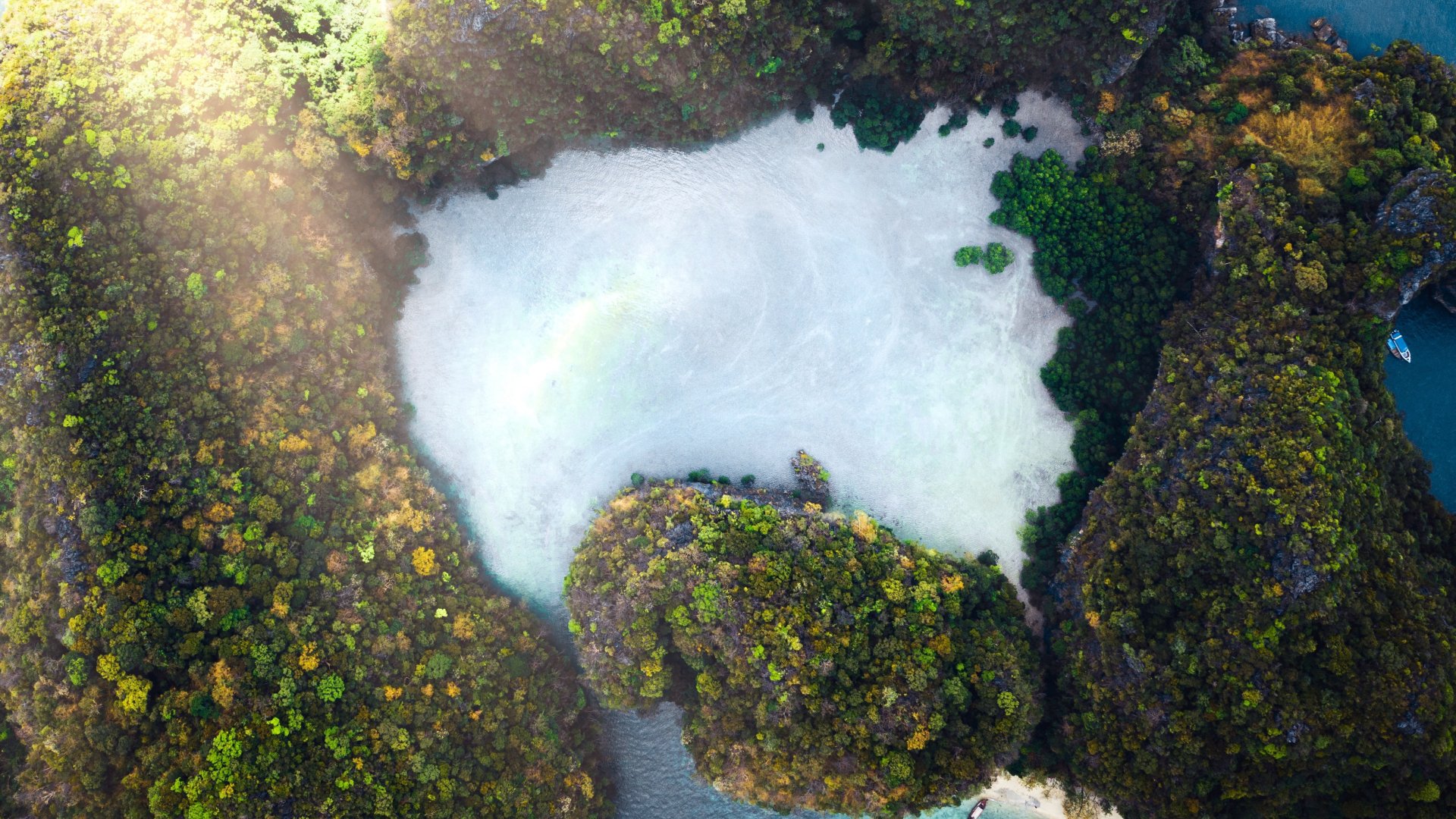 Download Island Photography Aerial 4k Ultra HD Wallpaper | 4096x2304 ...