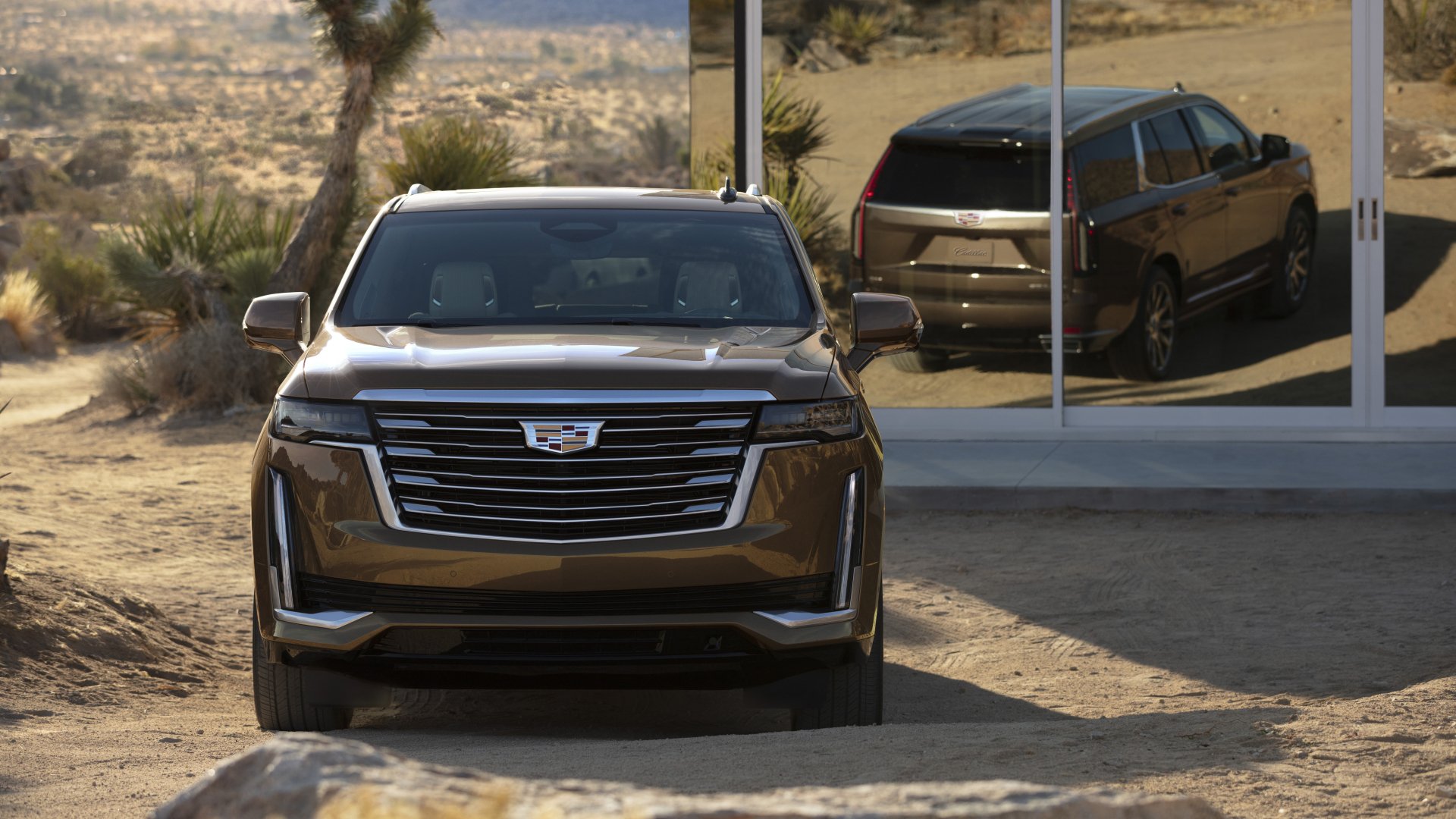 Download SUV Car Cadillac Vehicle Cadillac Escalade 4k Ultra HD Wallpaper