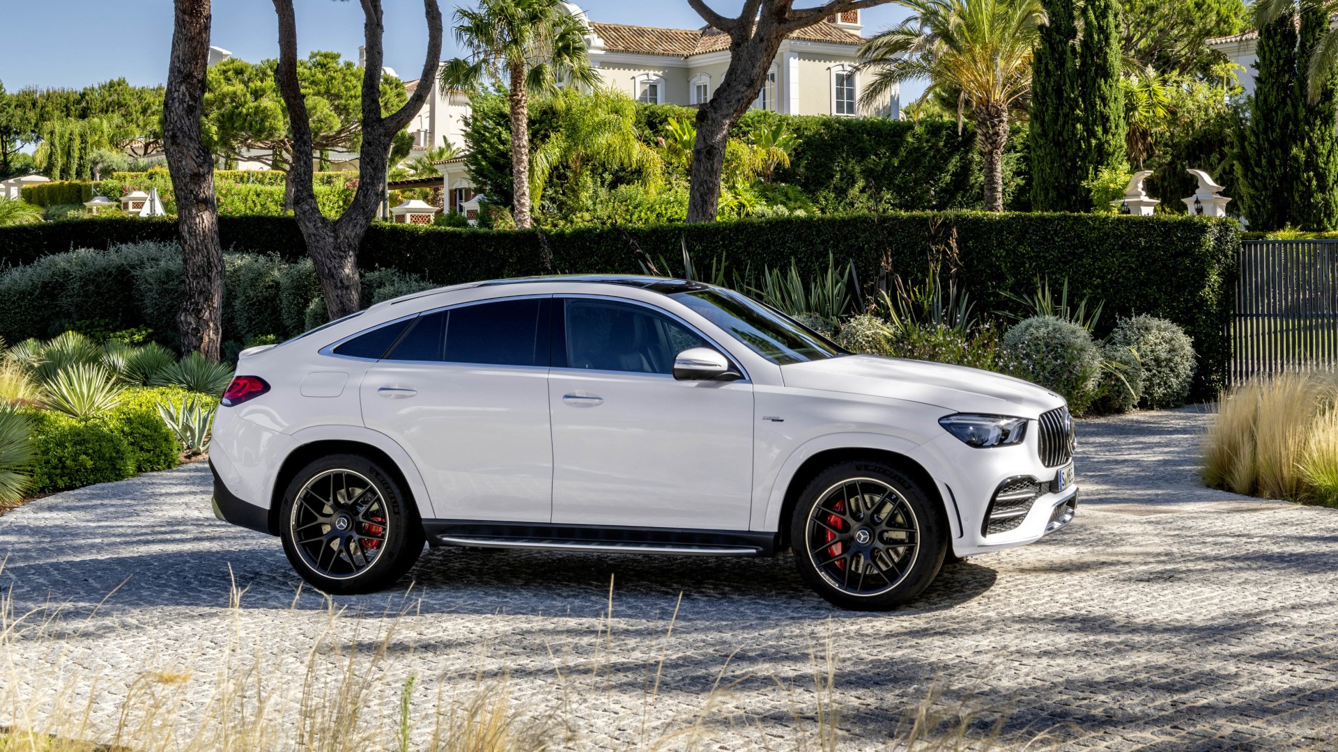 Download White Car Car SUV Mercedes-Benz Vehicle Mercedes-AMG GLE 53 4k ...