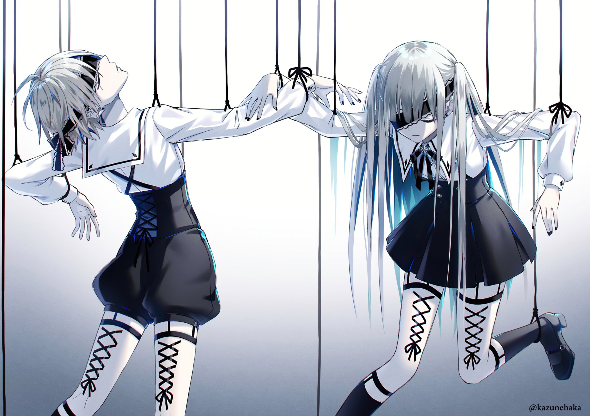 Download Puppet Anime Original HD Wallpaper by 和音ハカ