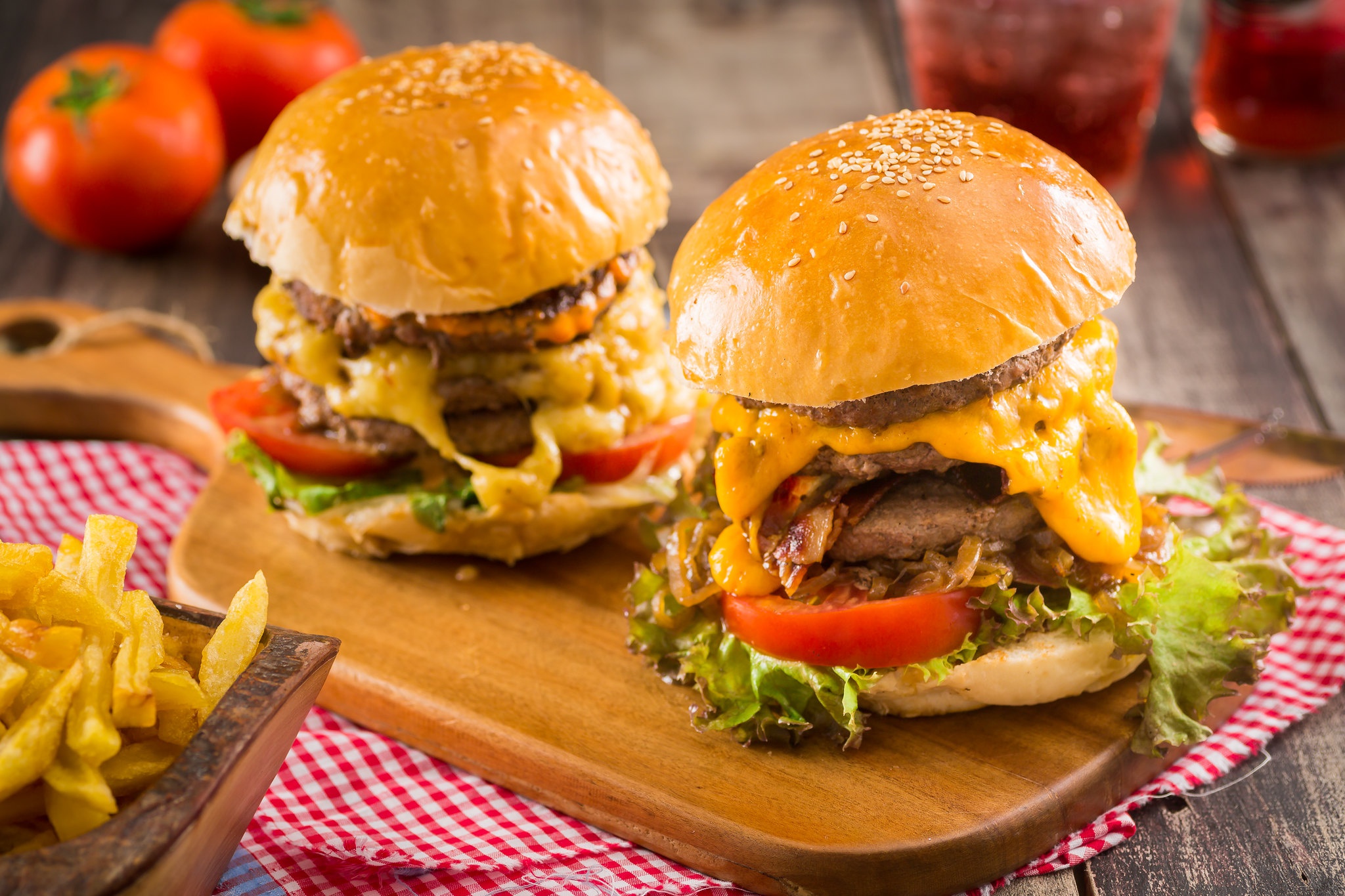 Download Food Burger HD Wallpaper