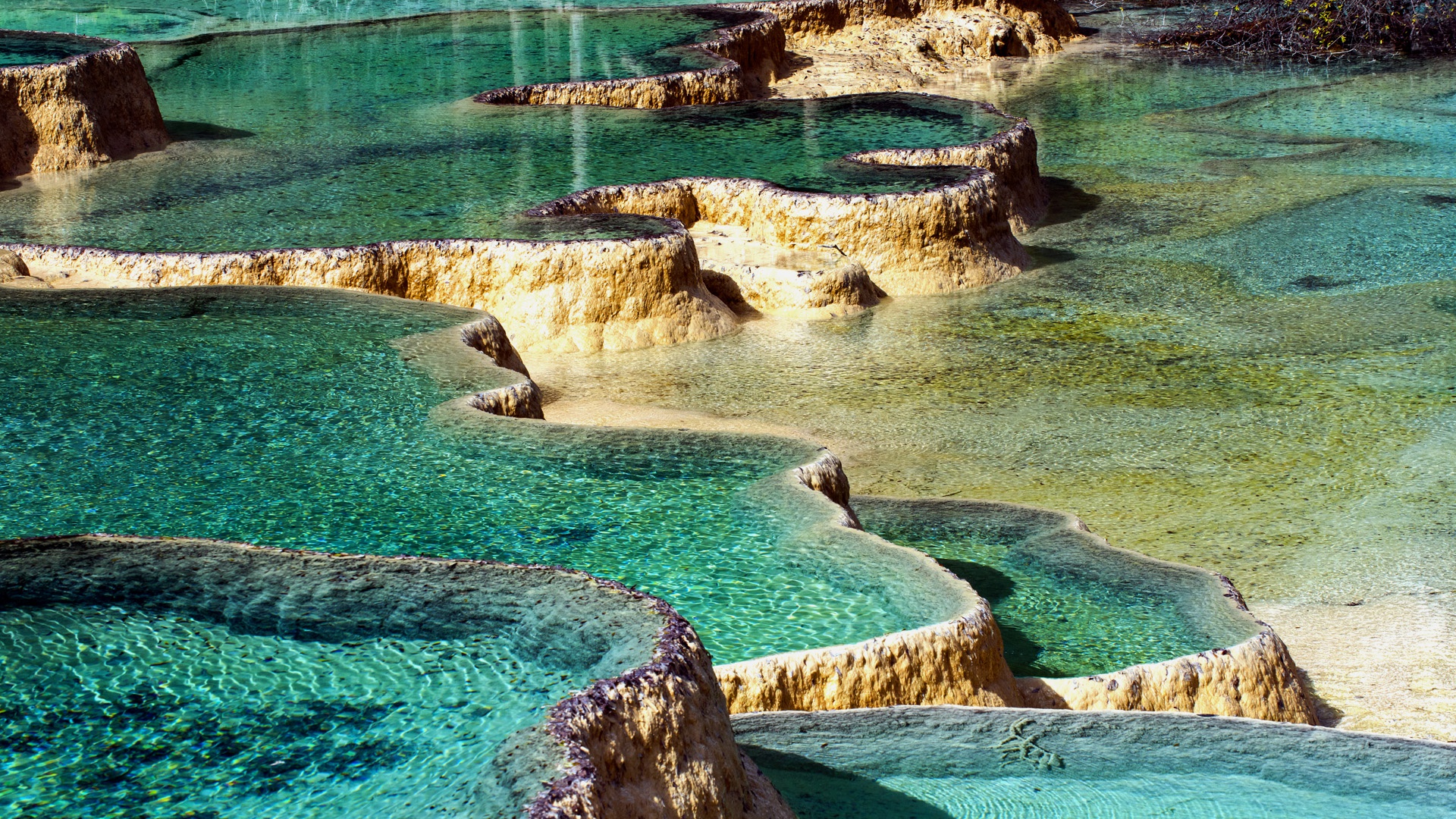 Download Sichuan Province China Nature Huanglong HD Wallpaper