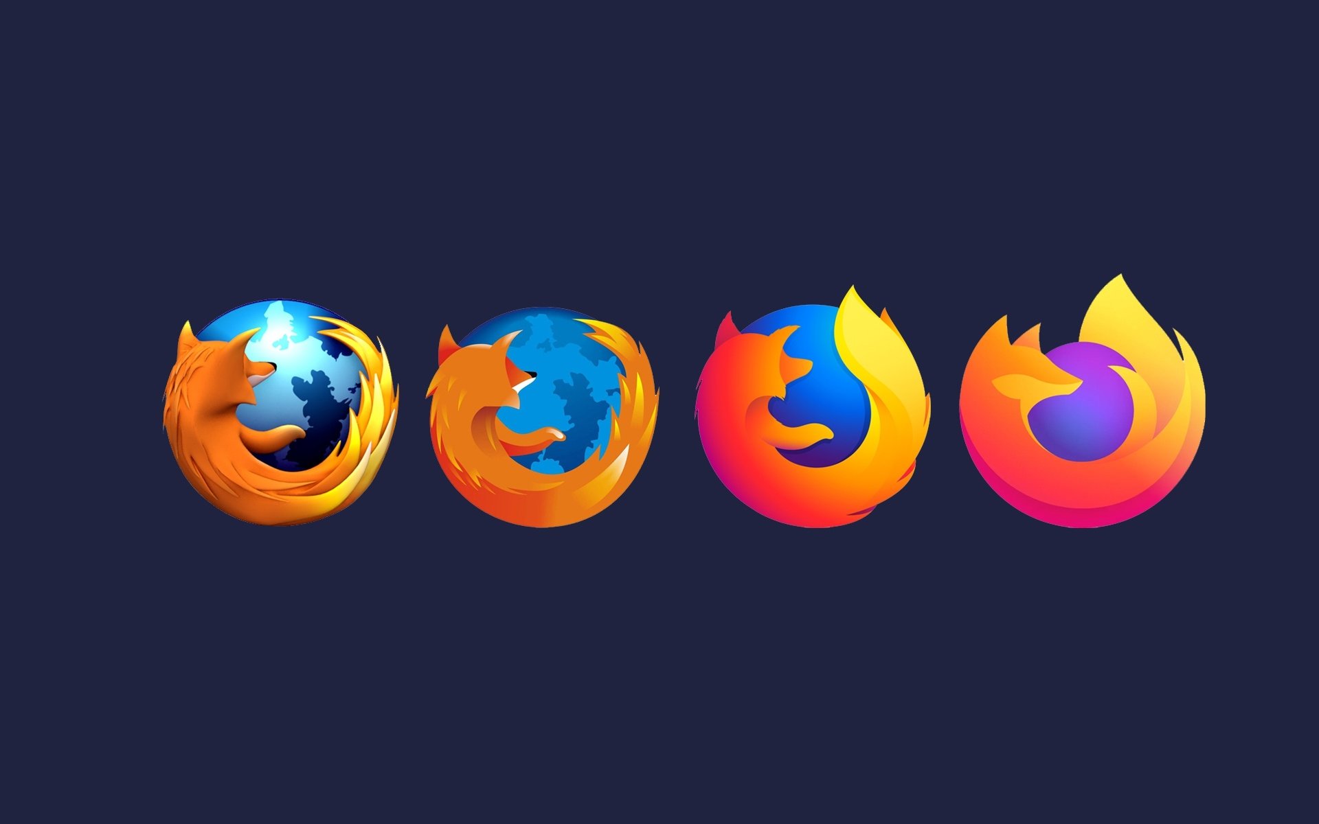 Firefox Evolution: HD Tech Logo Showcase