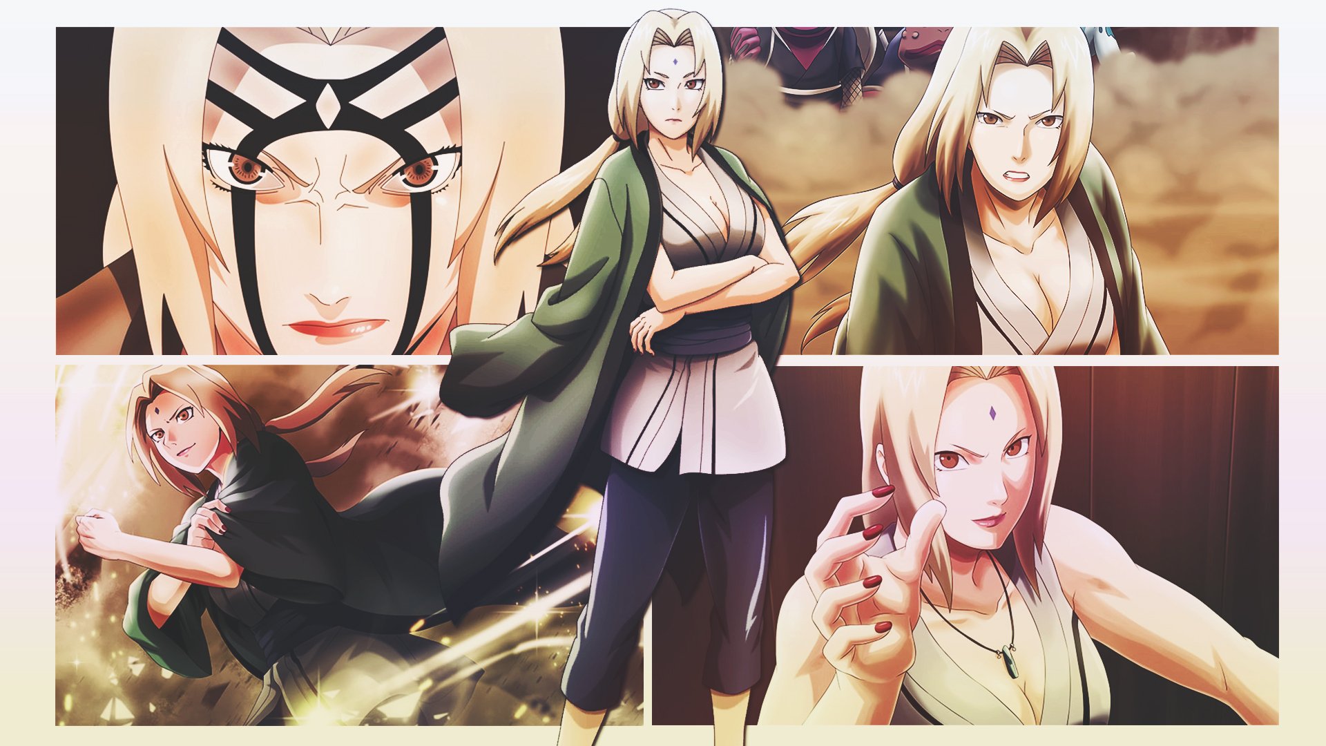 Tsunade & Legendary Naruto Heroes HD Wallpaper Collection by DinocoZero