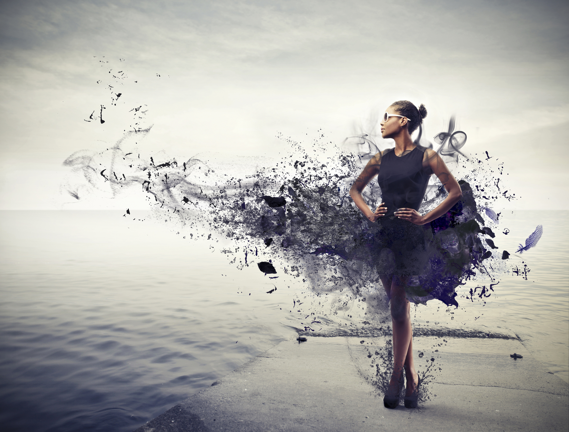 Download Dress Photography Manipulation HD Wallpaper