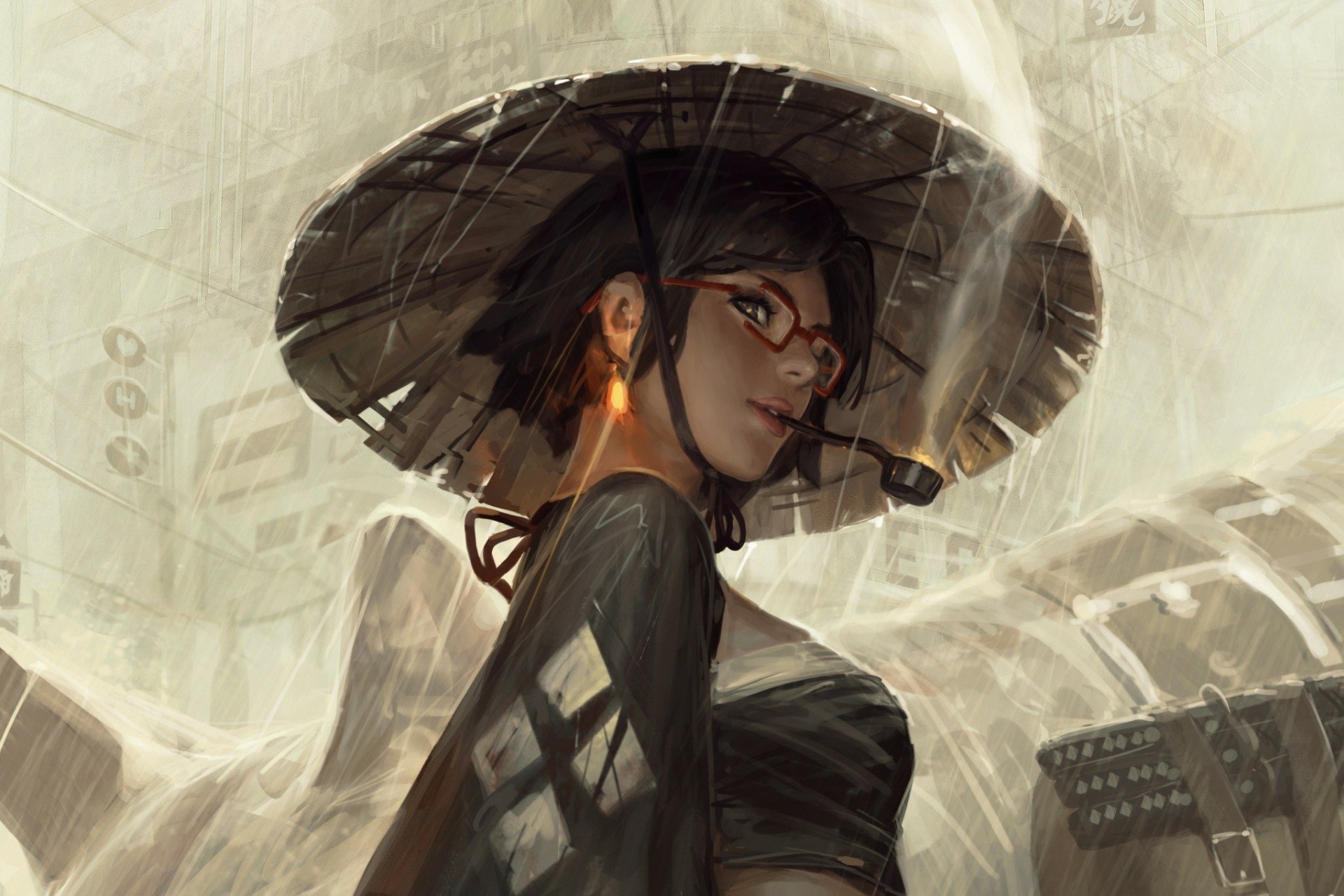 Fantasy Samurai Hd Wallpaper By Guweiz