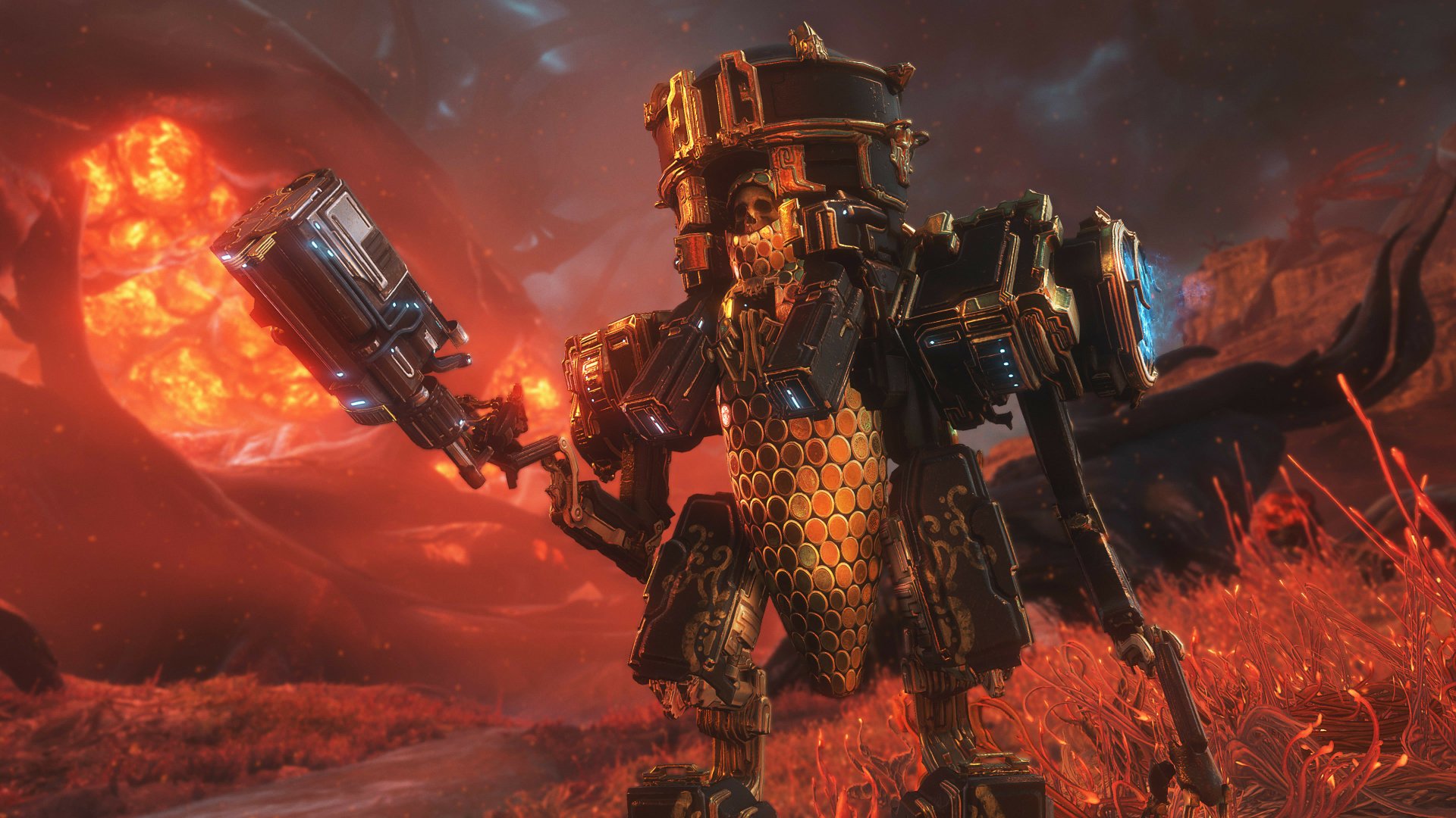 Download Video Game Warframe 4k Ultra HD Wallpaper