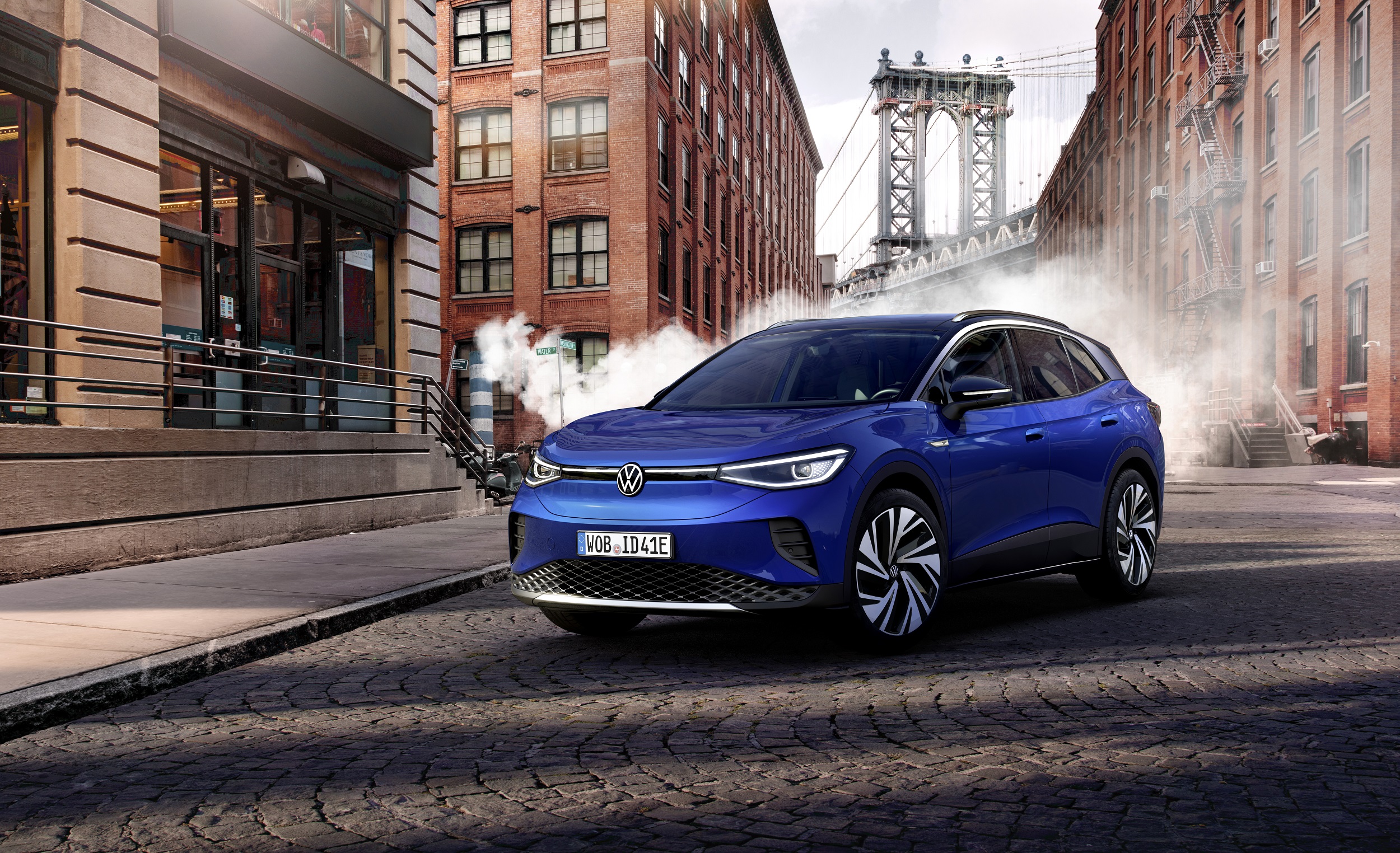 Download Electric Car SUV Car Volkswagen Vehicle Volkswagen ID.4 HD ...