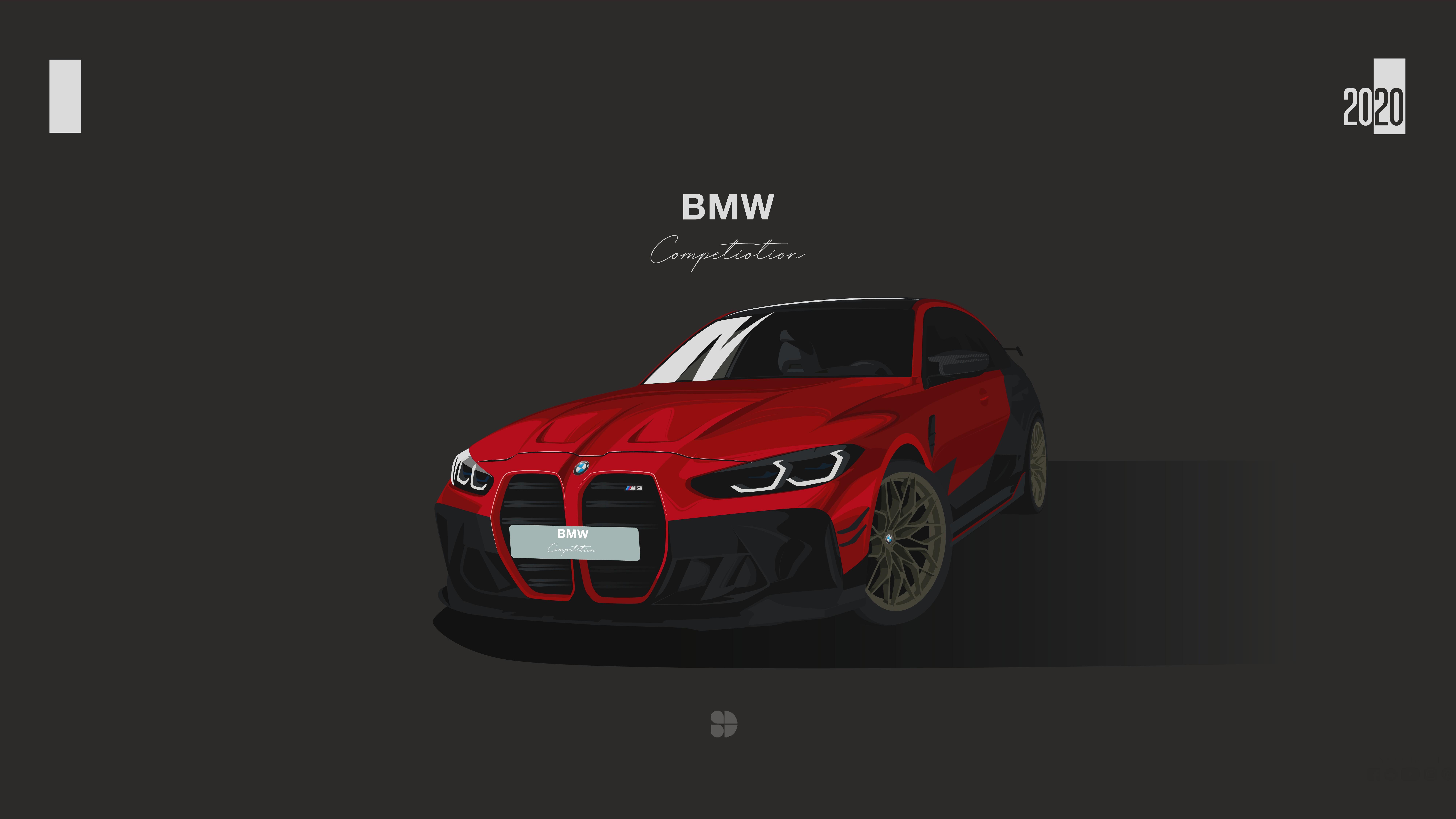 BMW M3 Competition art by sumandas094 by suman094