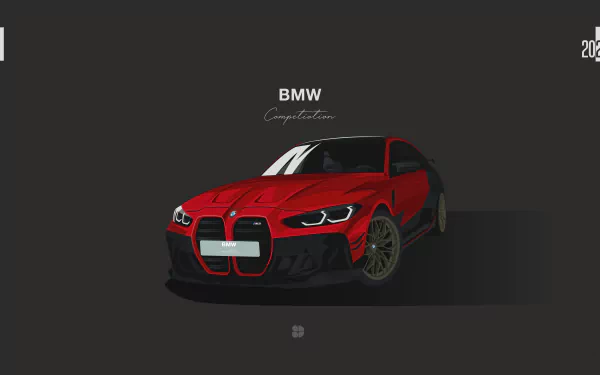 Download BMW M3 Vehicle BMW M3 Competition 8k Ultra HD Wallpaper