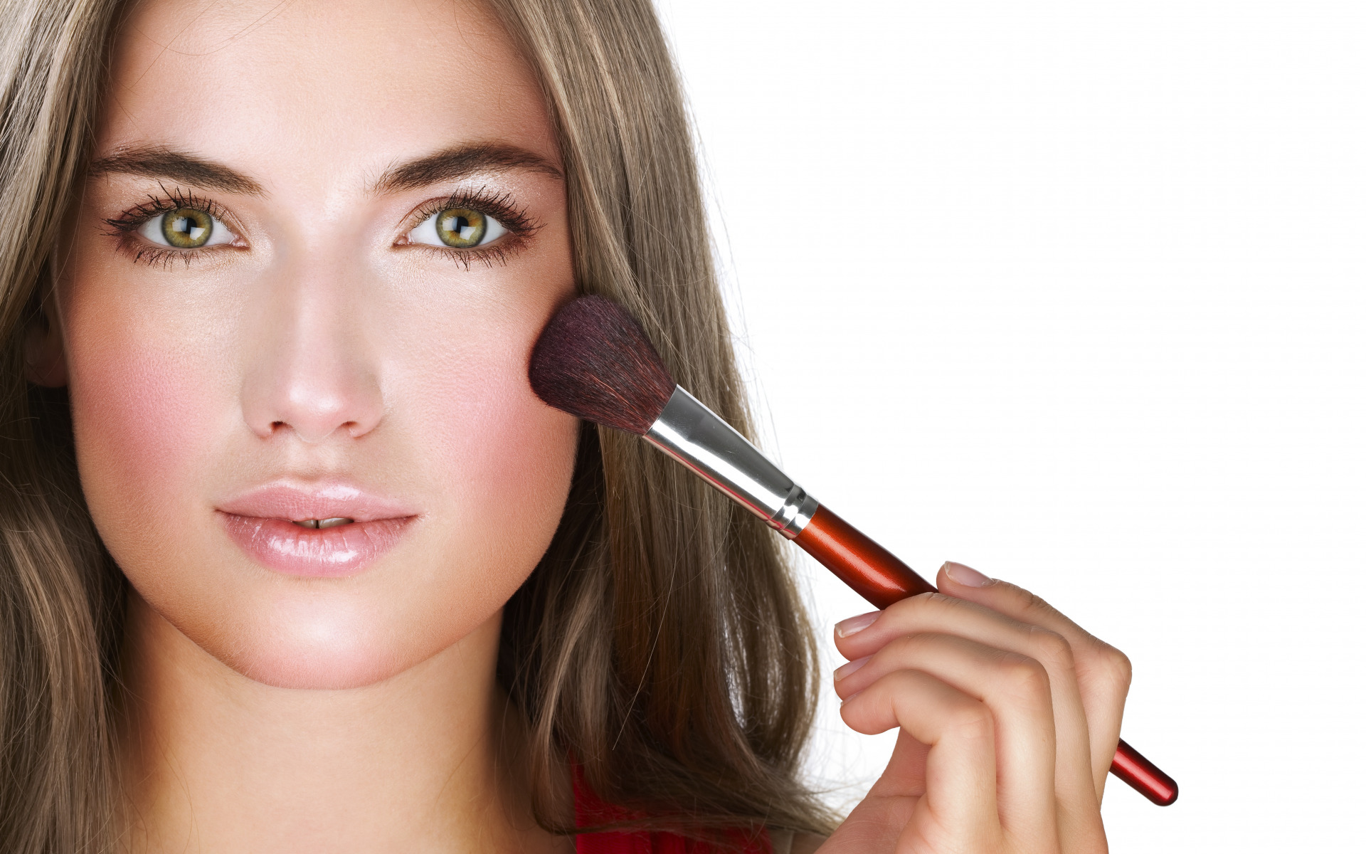 Download Makeup Model Woman Face HD Wallpaper