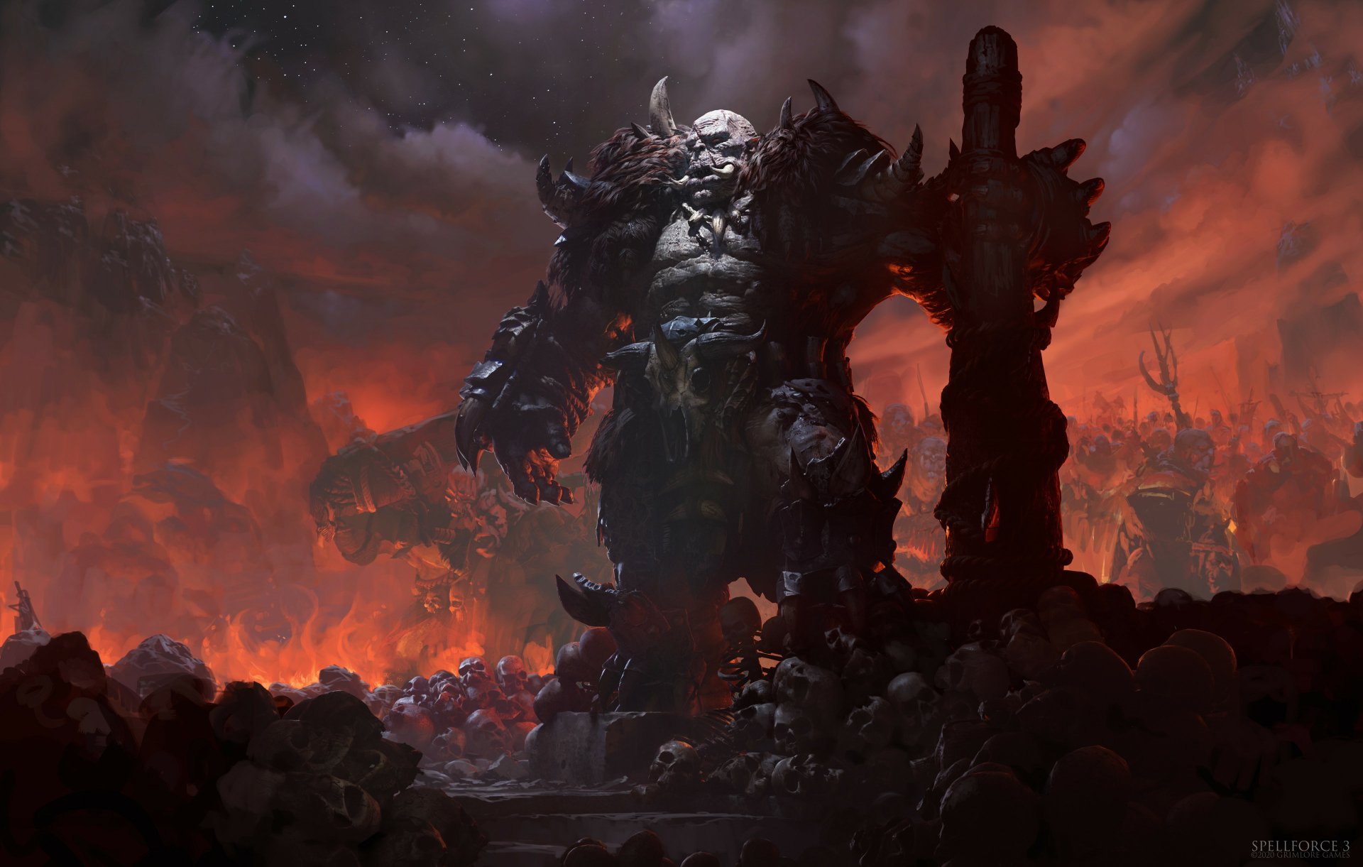 Download Video Game SpellForce 3 4k Ultra HD Wallpaper by Raphael Lübke